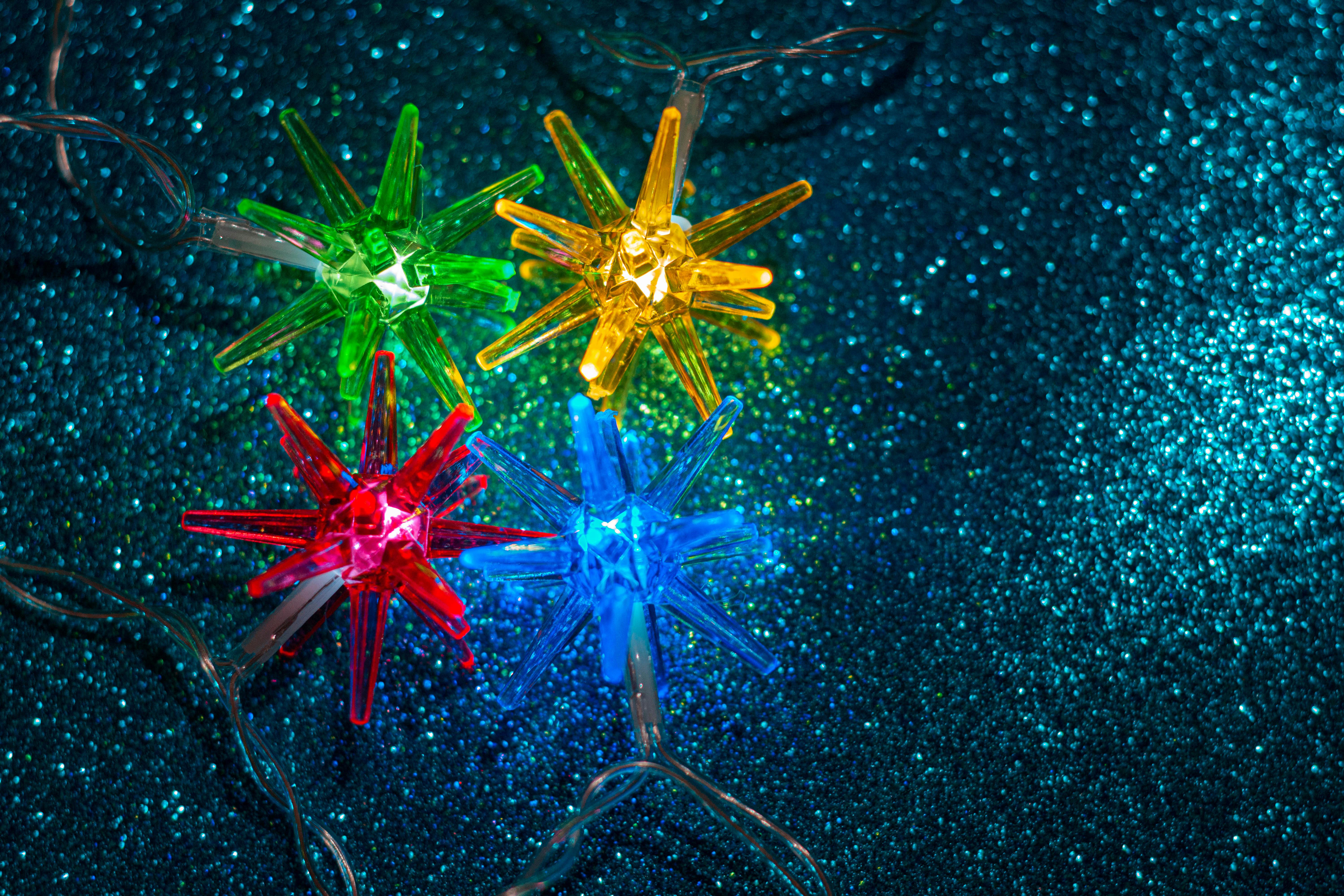 Multicolored Link Light Decor · Free Stock Photo