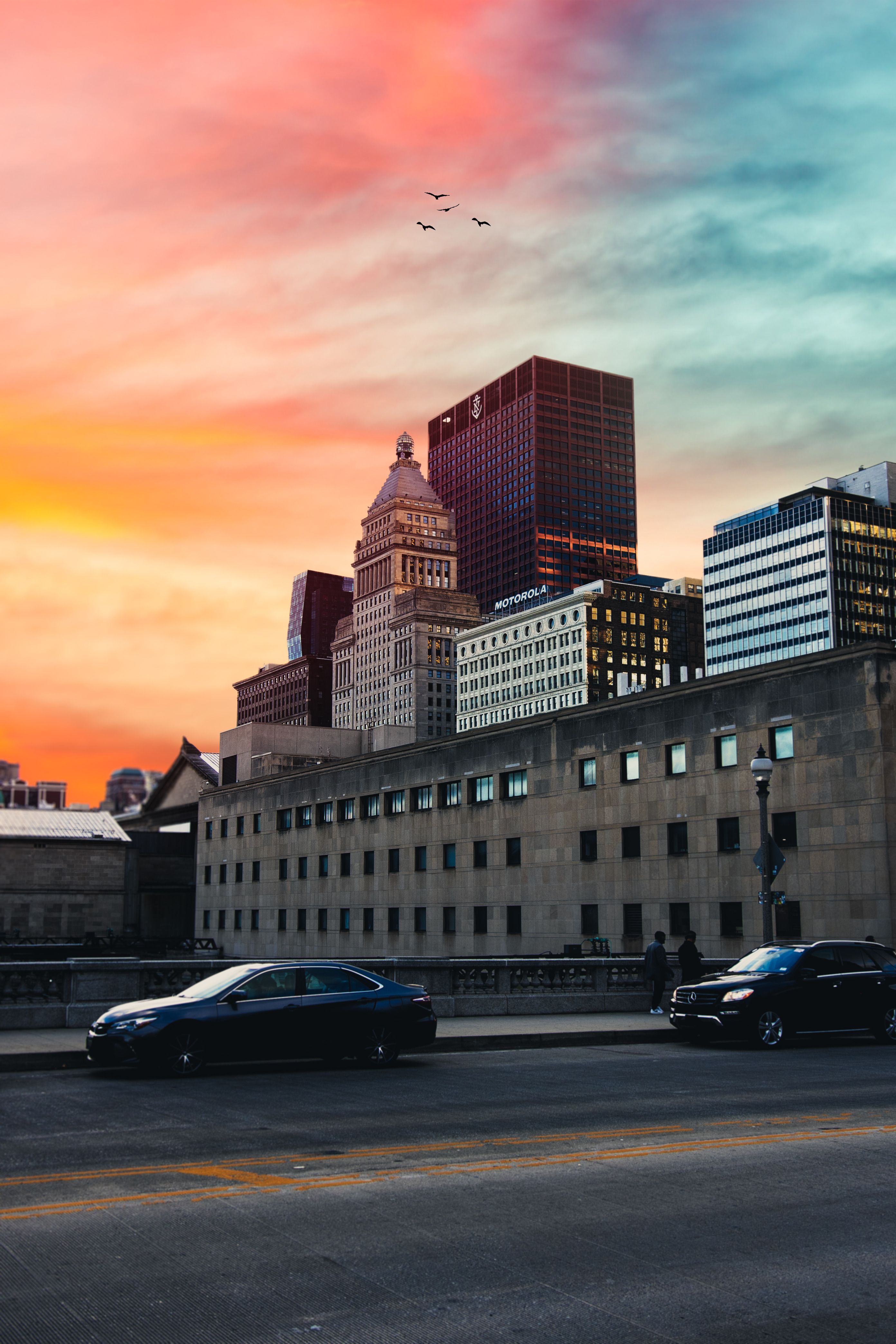 Sunset in Philadelphia · Free Stock Photo