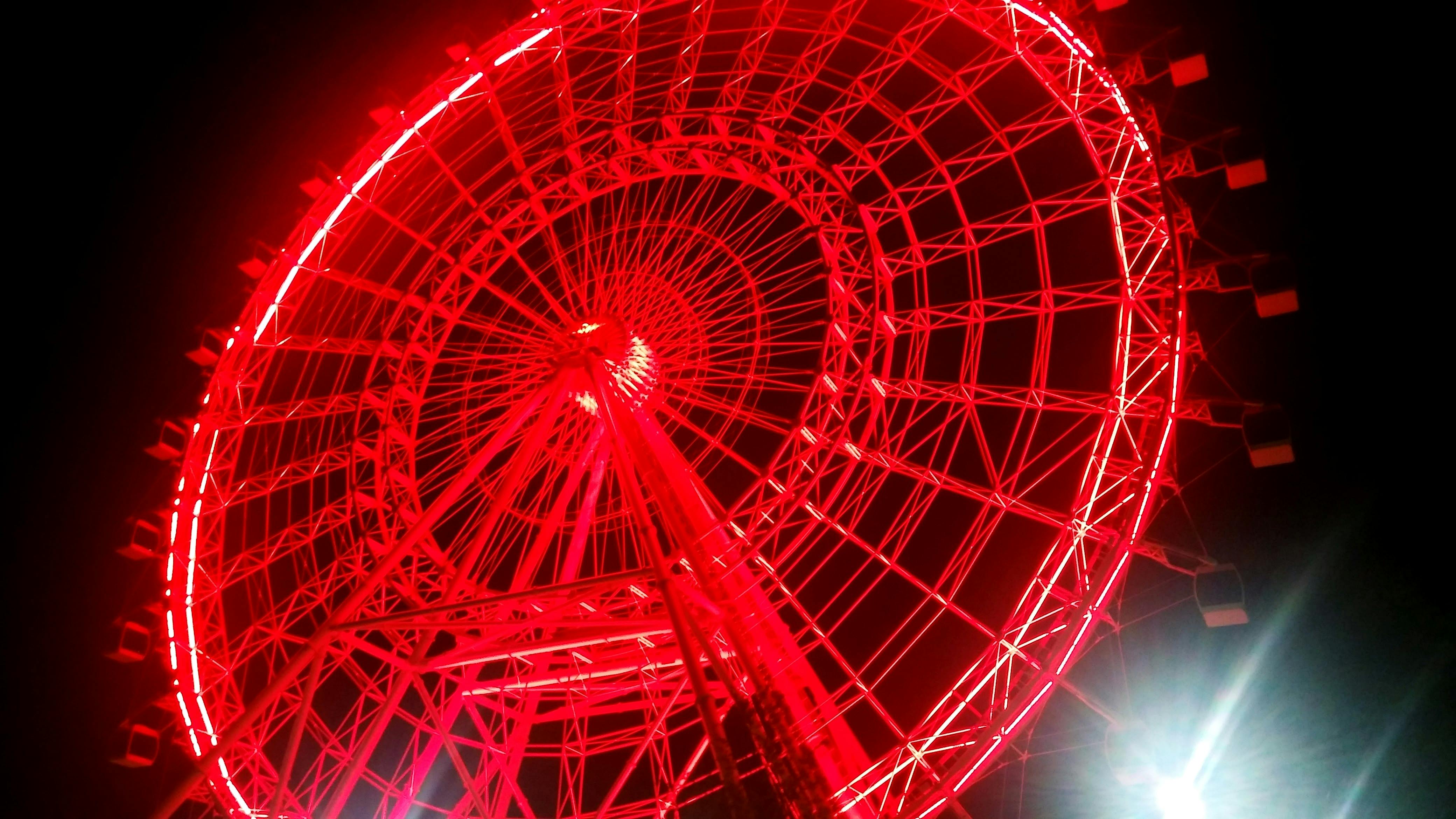 Ferris Wheel during Night Time · Free Stock Photo