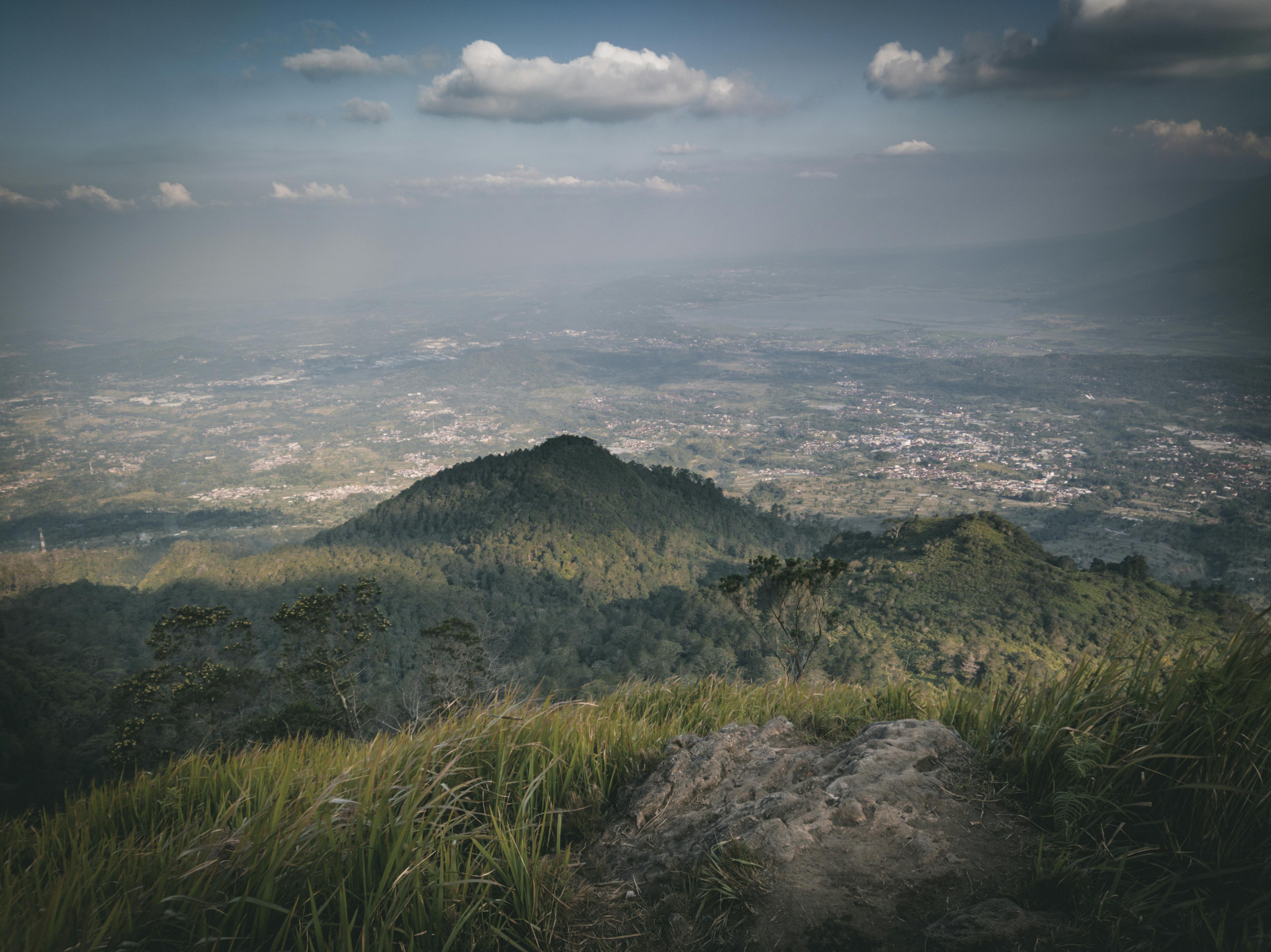 A Scenic Landscape Viewed from a High Vantage Point · Free Stock Photo