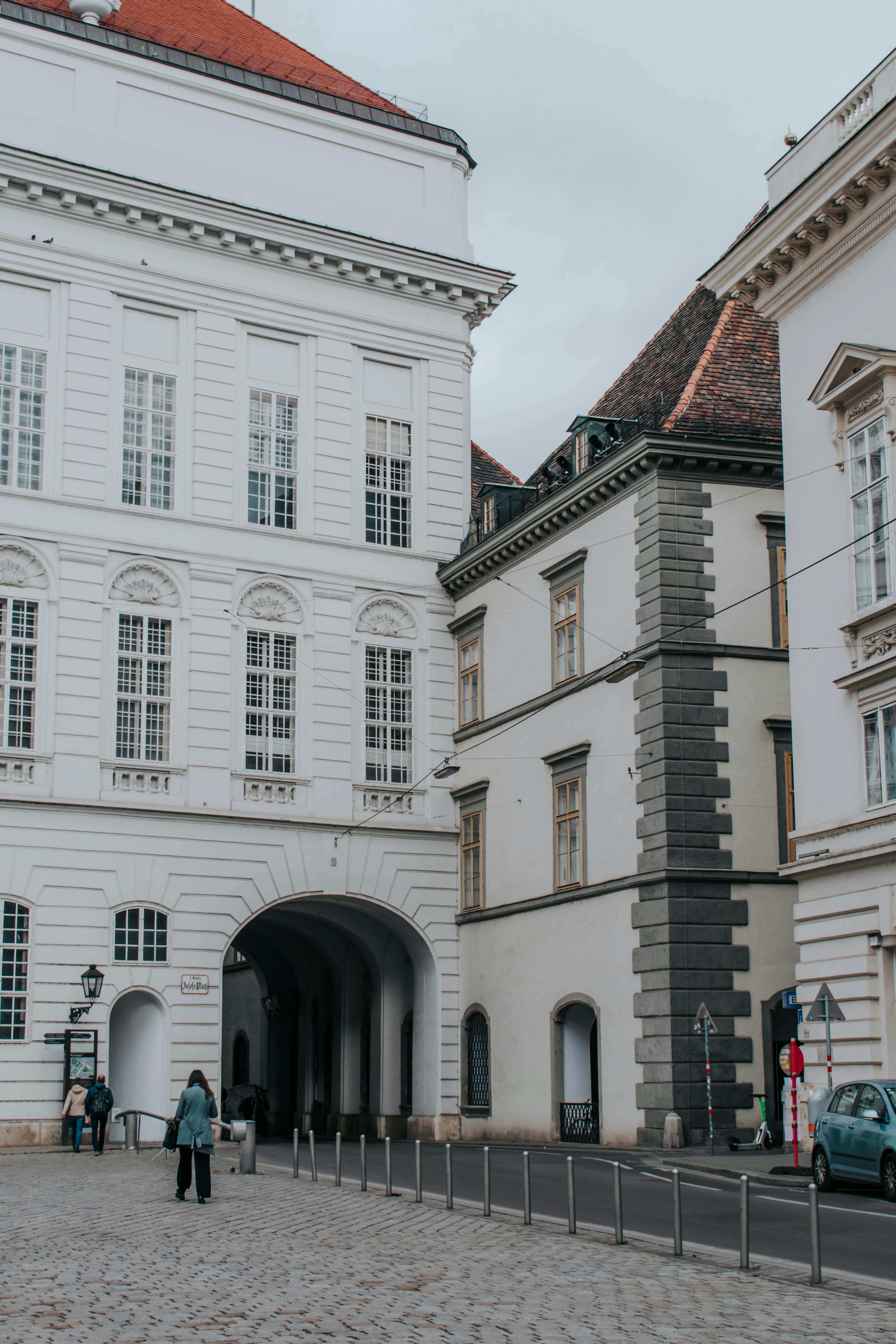 White Old Buildings · Free Stock Photo