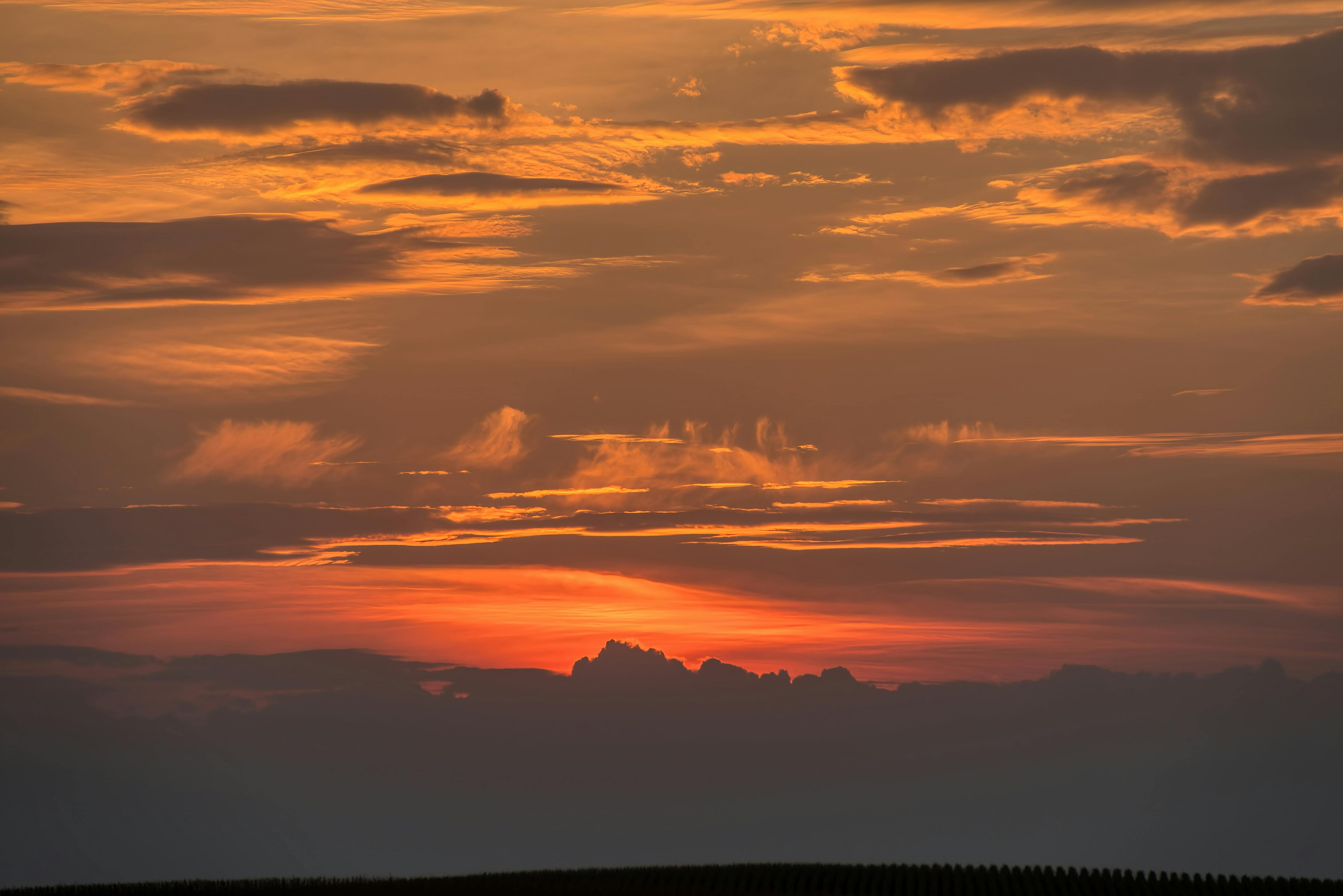 Sky during Dusk · Free Stock Photo
