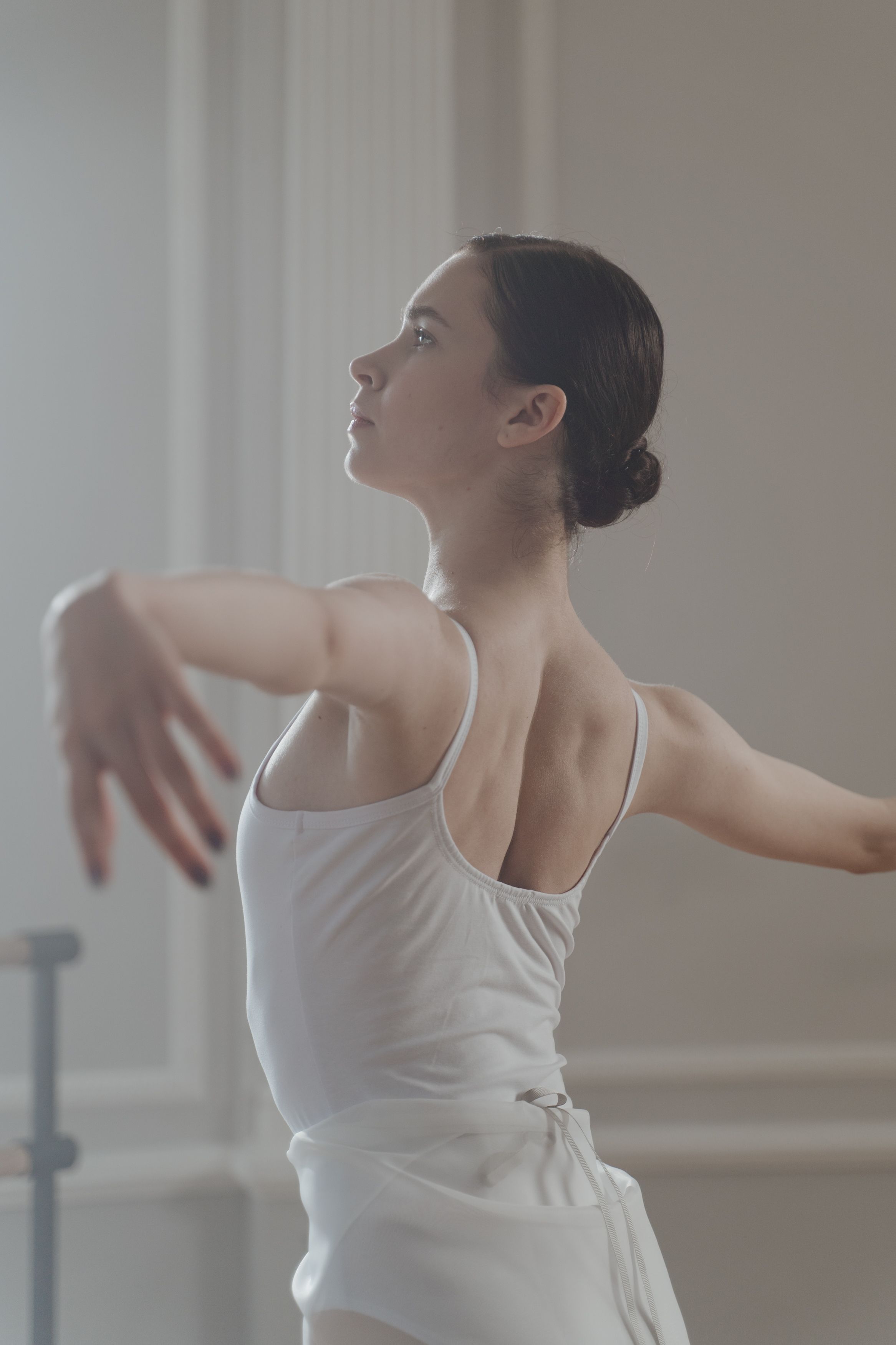Side View of a Ballet Dancer · Free Stock Photo