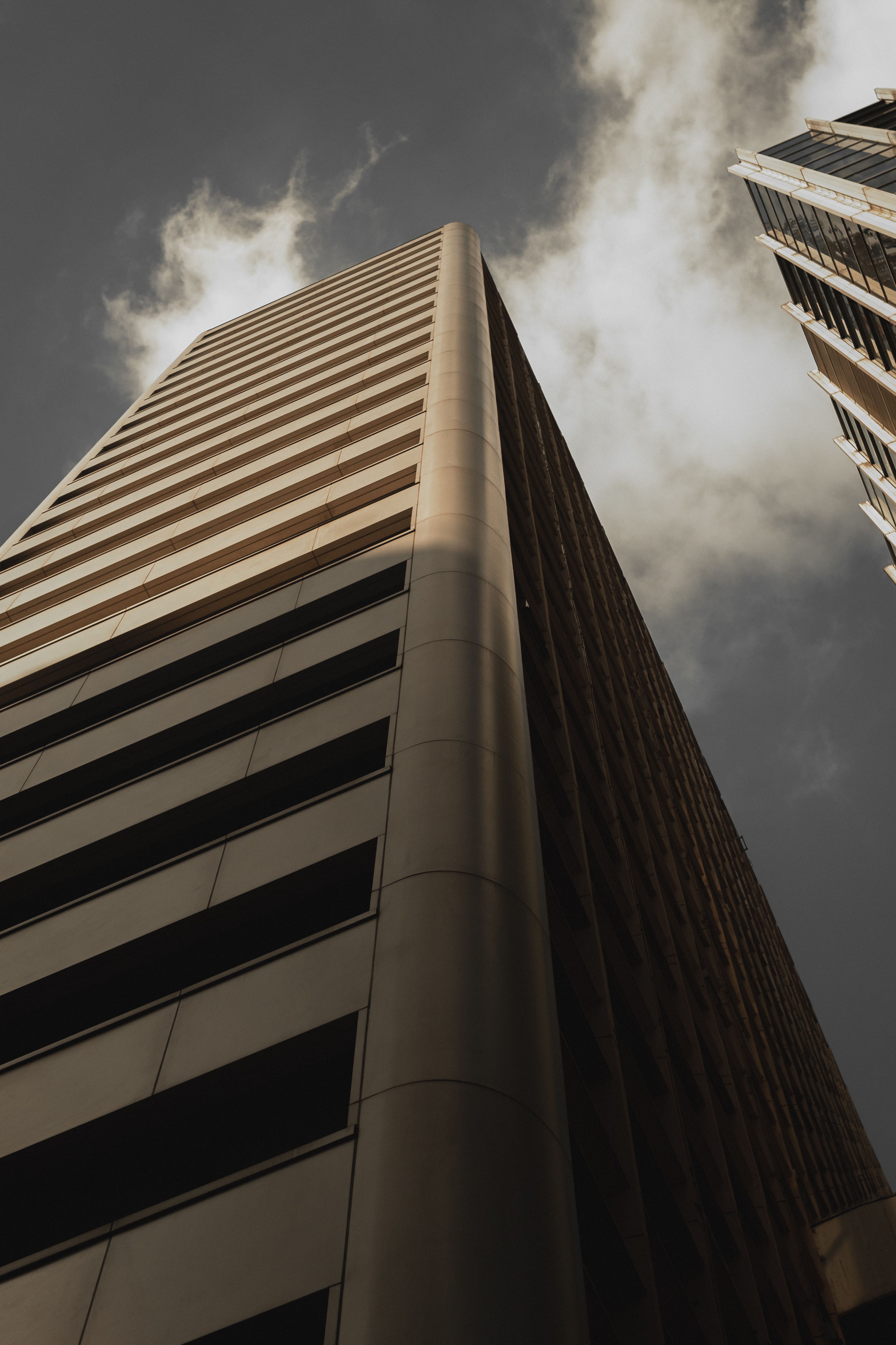 A Low Angle Shot of a Tall Building · Free Stock Photo