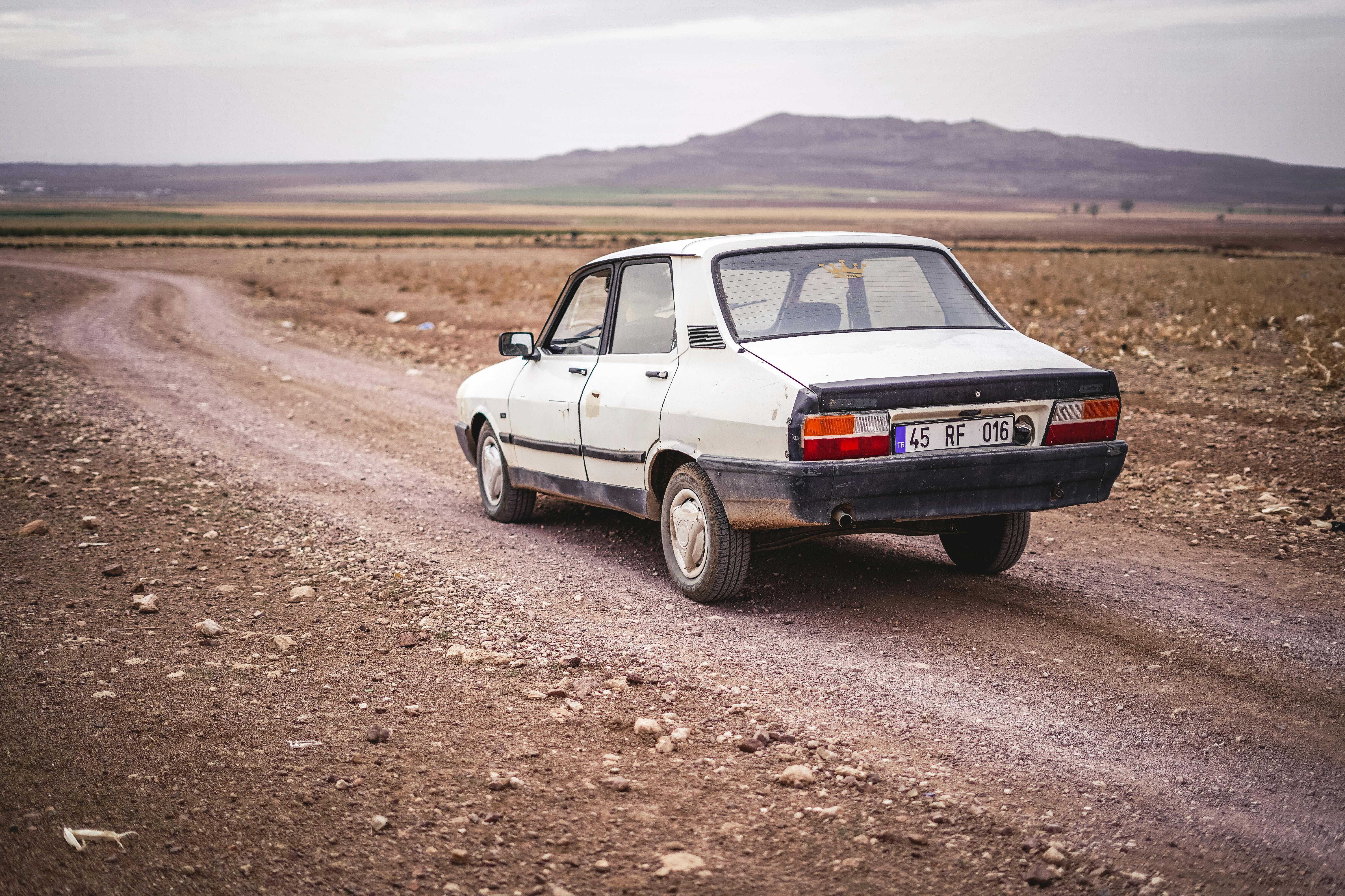 Cars on a Country Road · Free Stock Photo