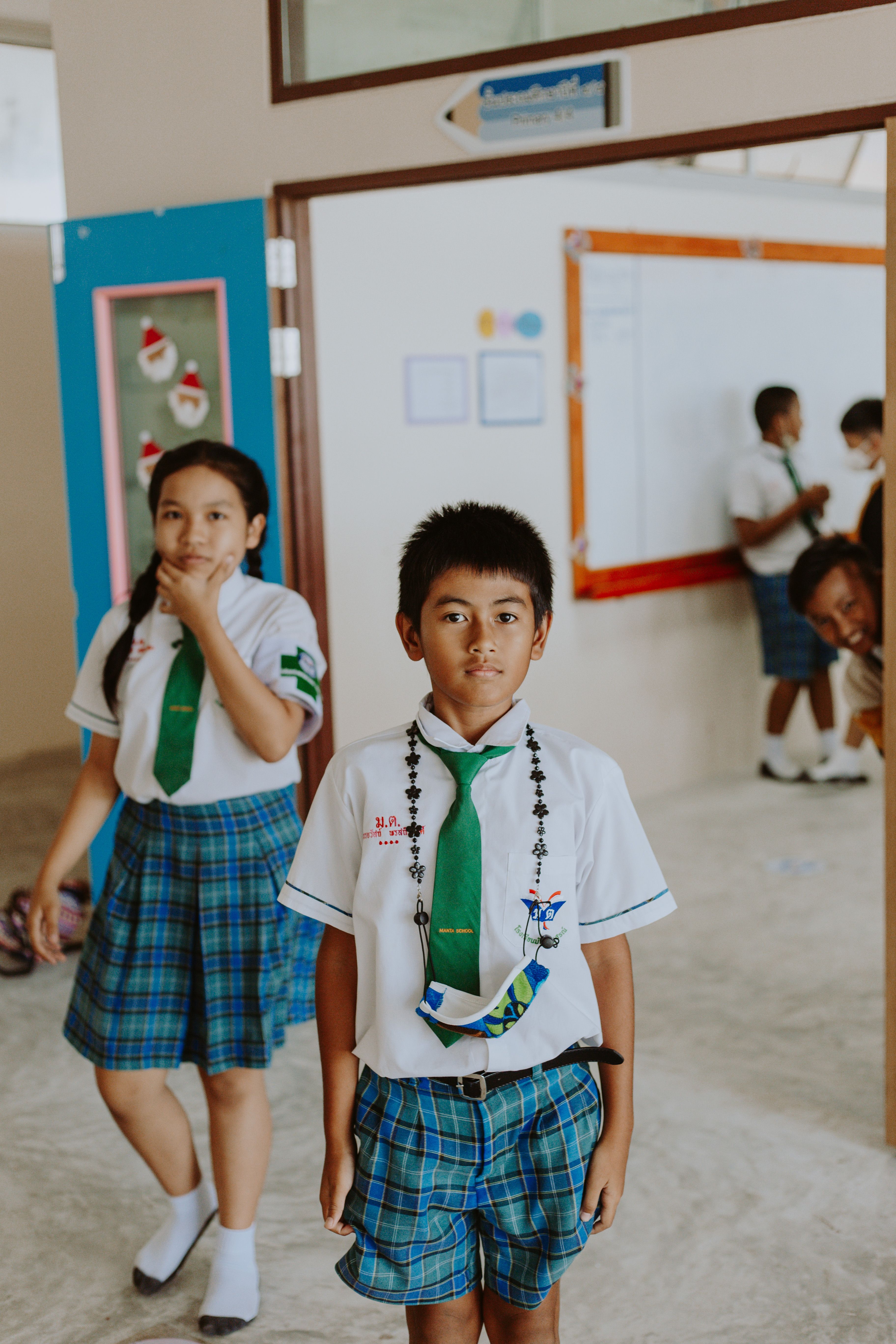 Children Wearing Their School Uniform · Free Stock Photo