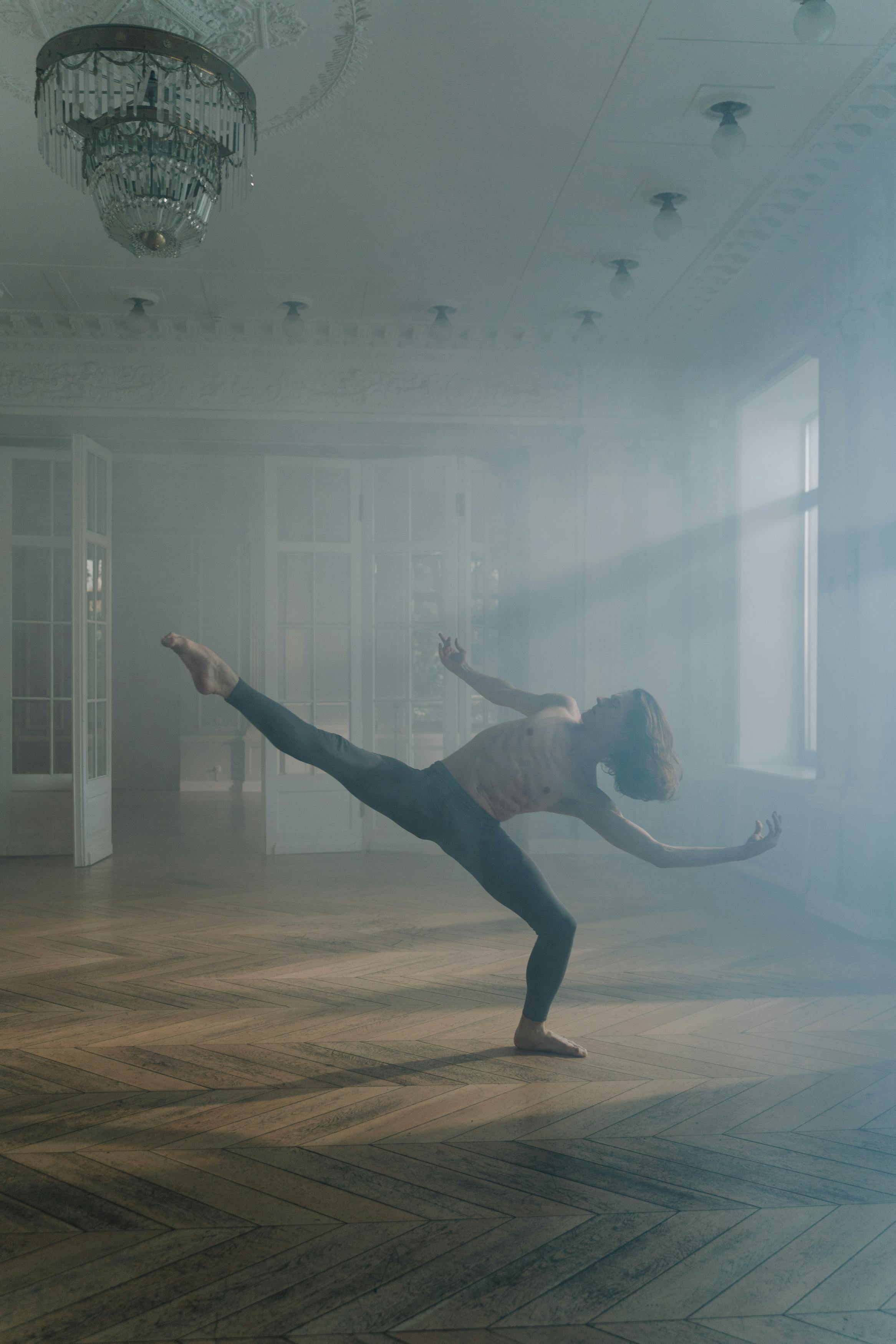 A Woman Dancing Gracefully · Free Stock Photo