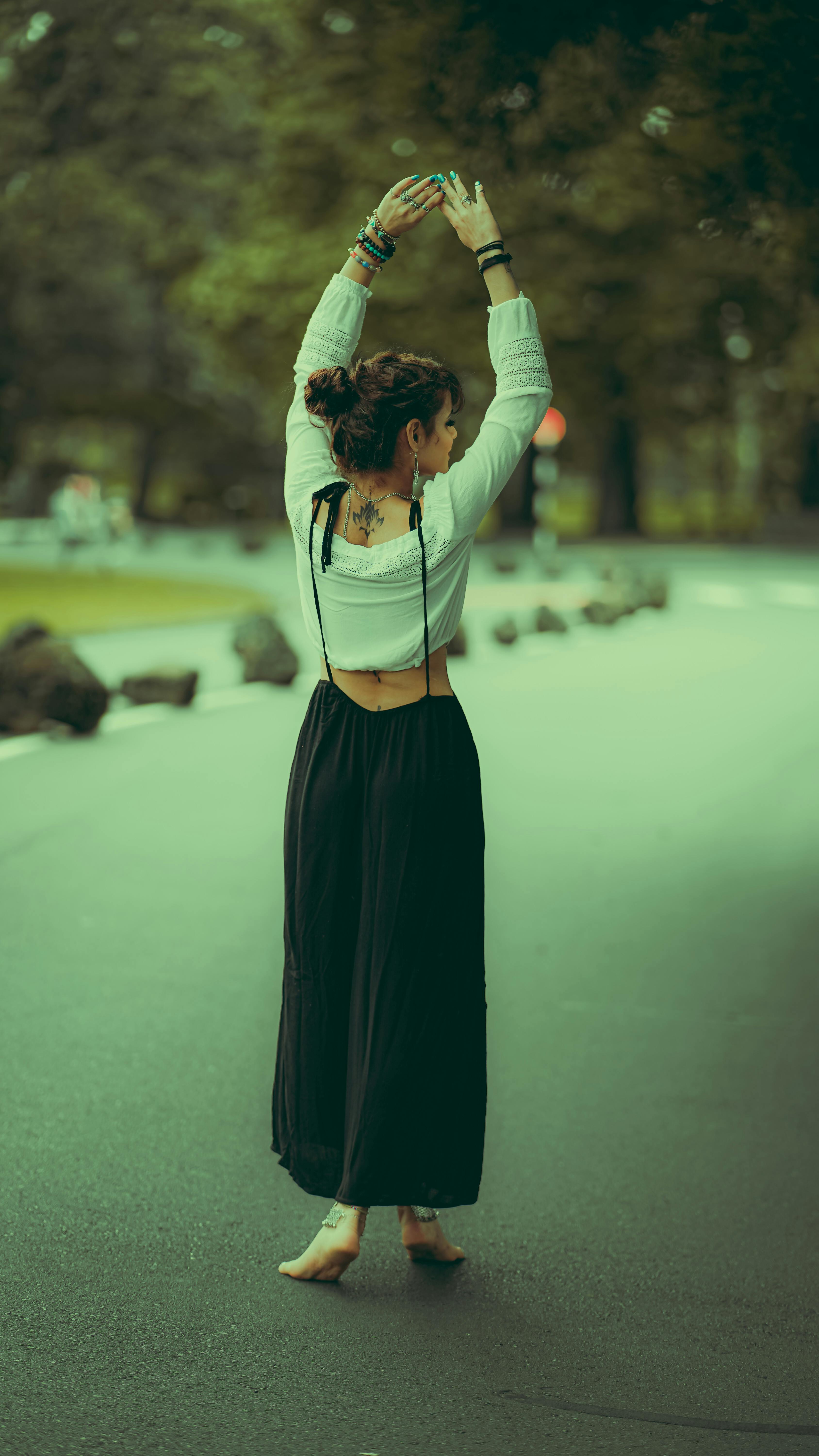 Female Dancer Wearing a Traditional Costume · Free Stock Photo