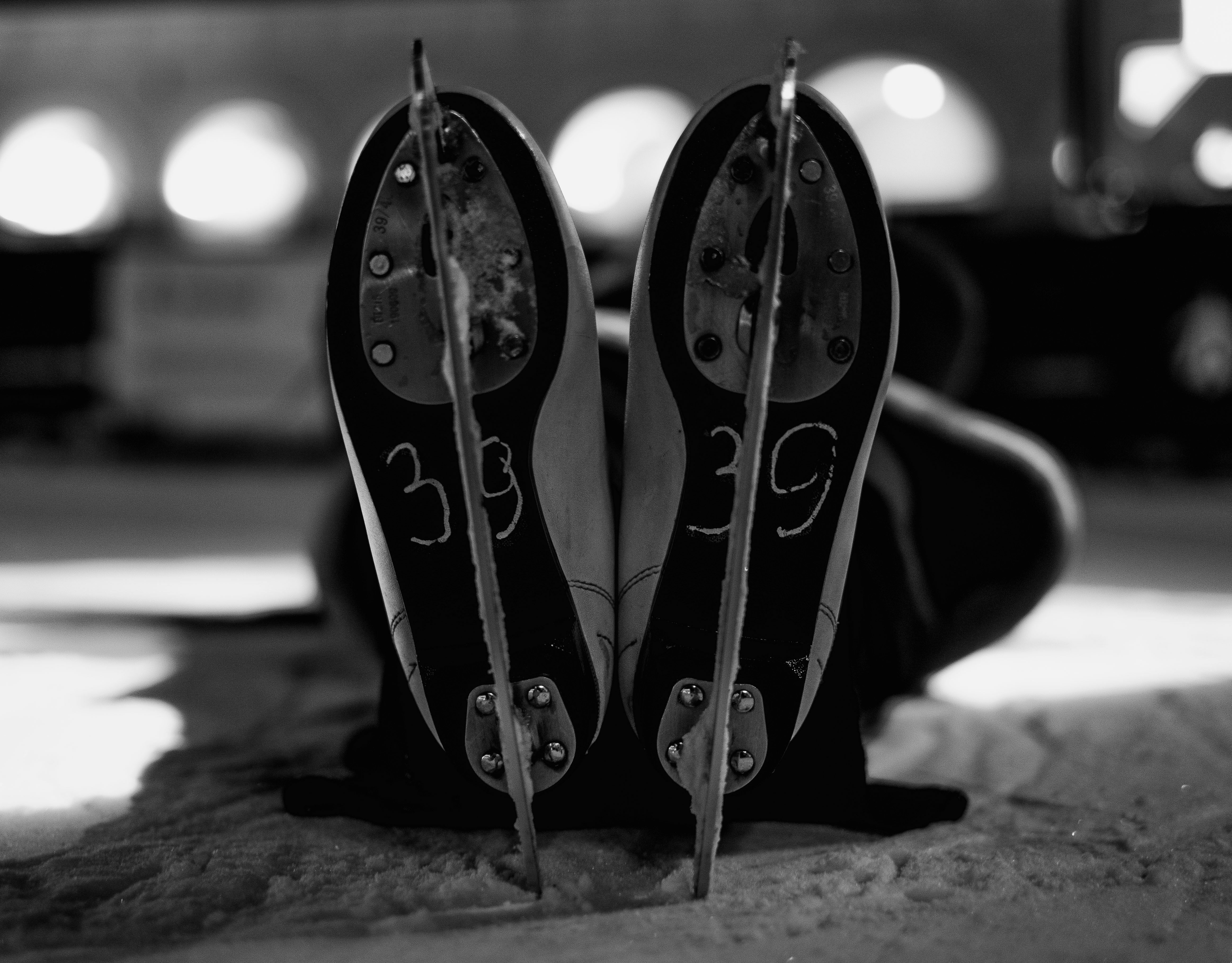 Grayscale Photo of a Number Three · Free Stock Photo