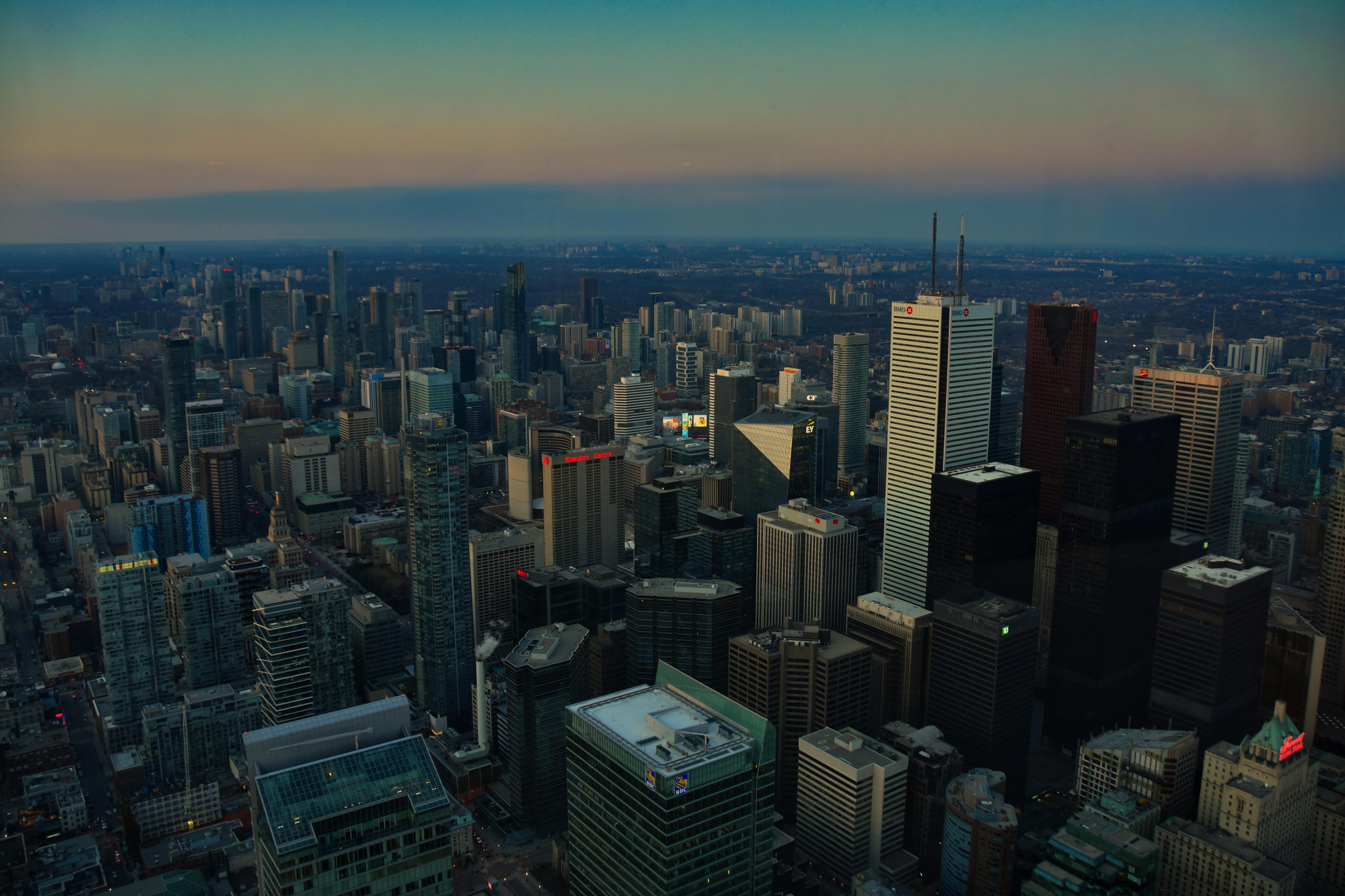 Drone Shot of BMO Field in Toronto · Free Stock Photo