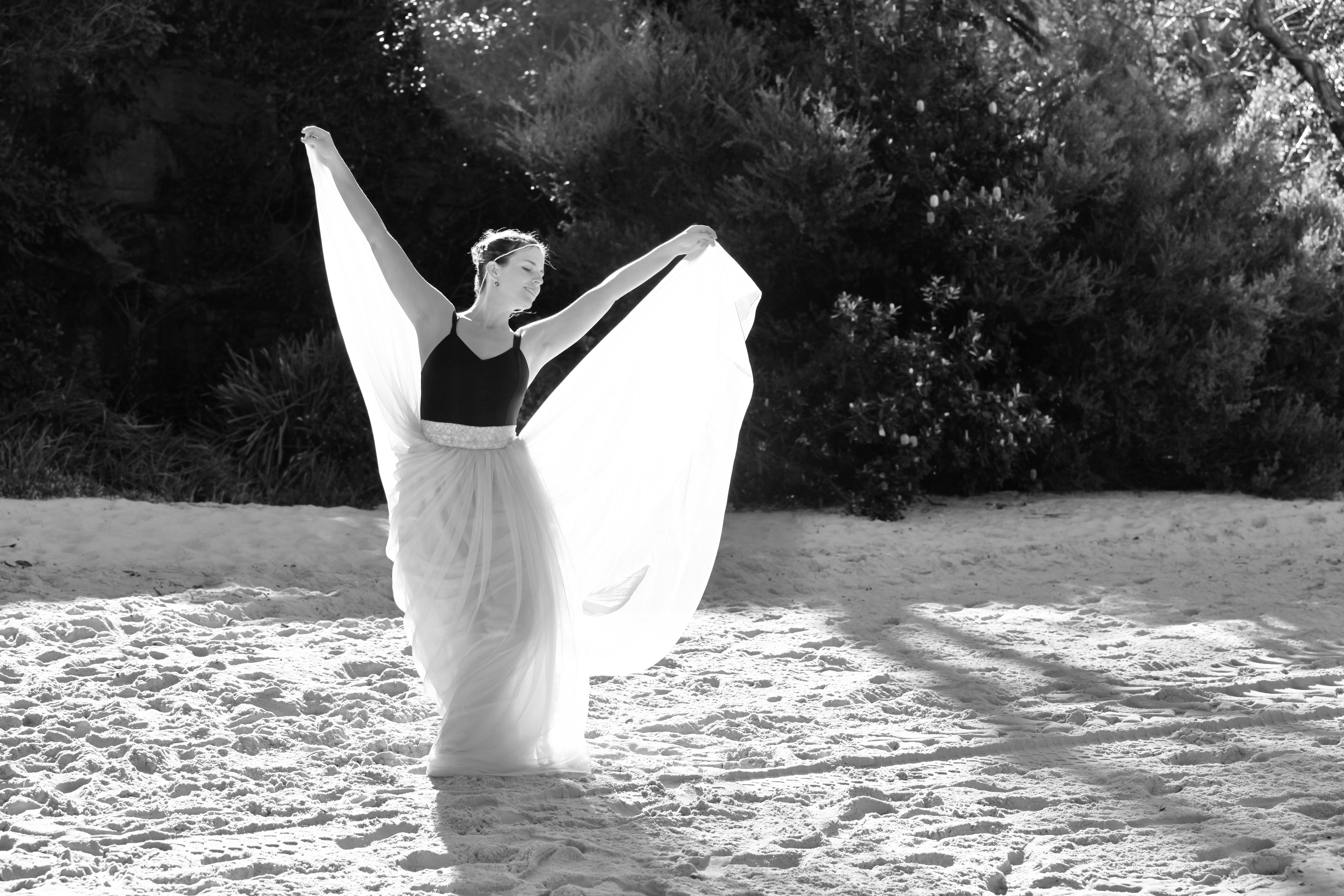 Grayscale Photo of Person Dancing Ballet · Free Stock Photo