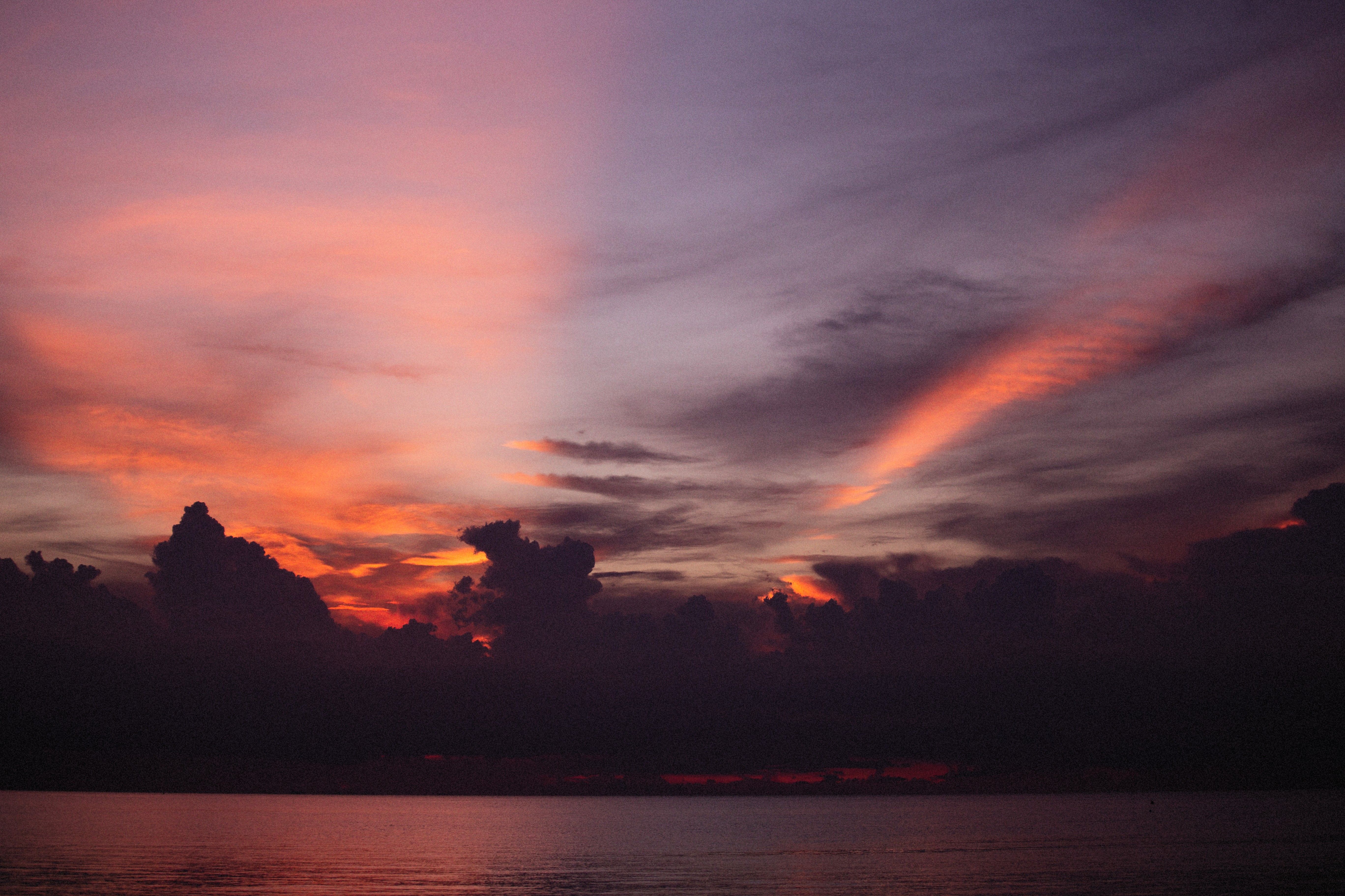 Ocean View During Sunset · Free Stock Photo