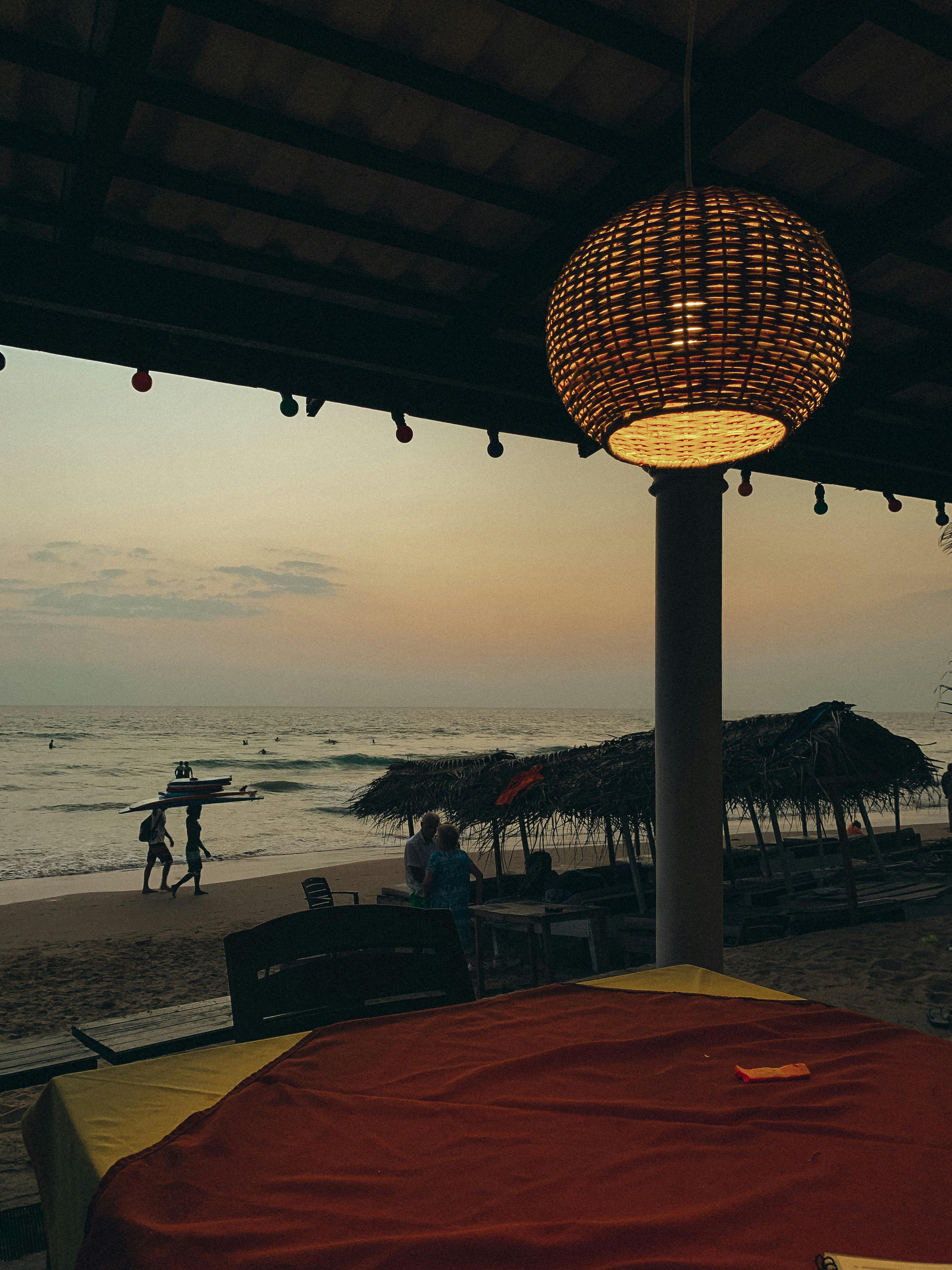 Photo of a Watermelon at the Beach During Sunset · Free Stock Photo