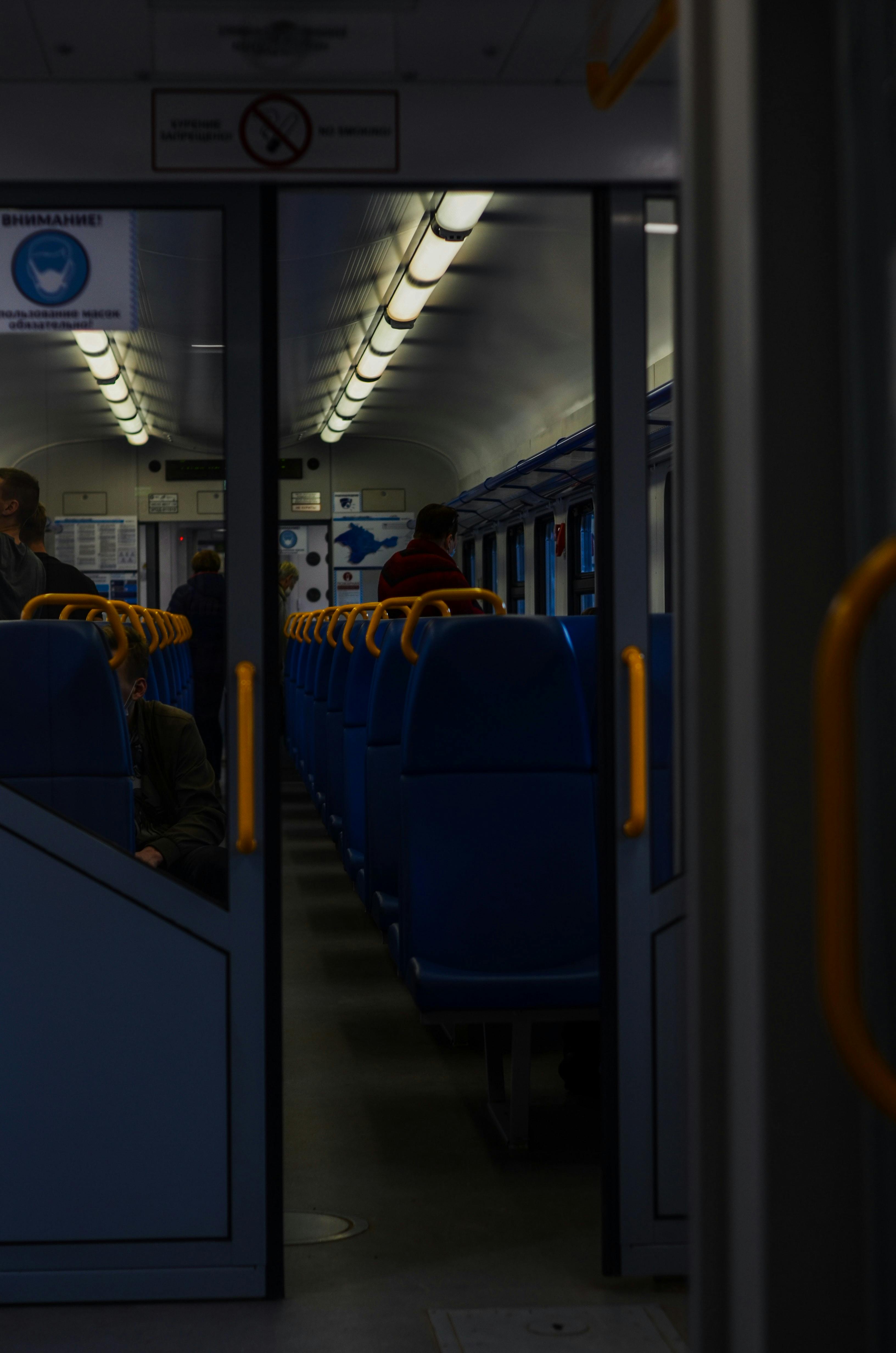 People Standing Inside the Train · Free Stock Photo