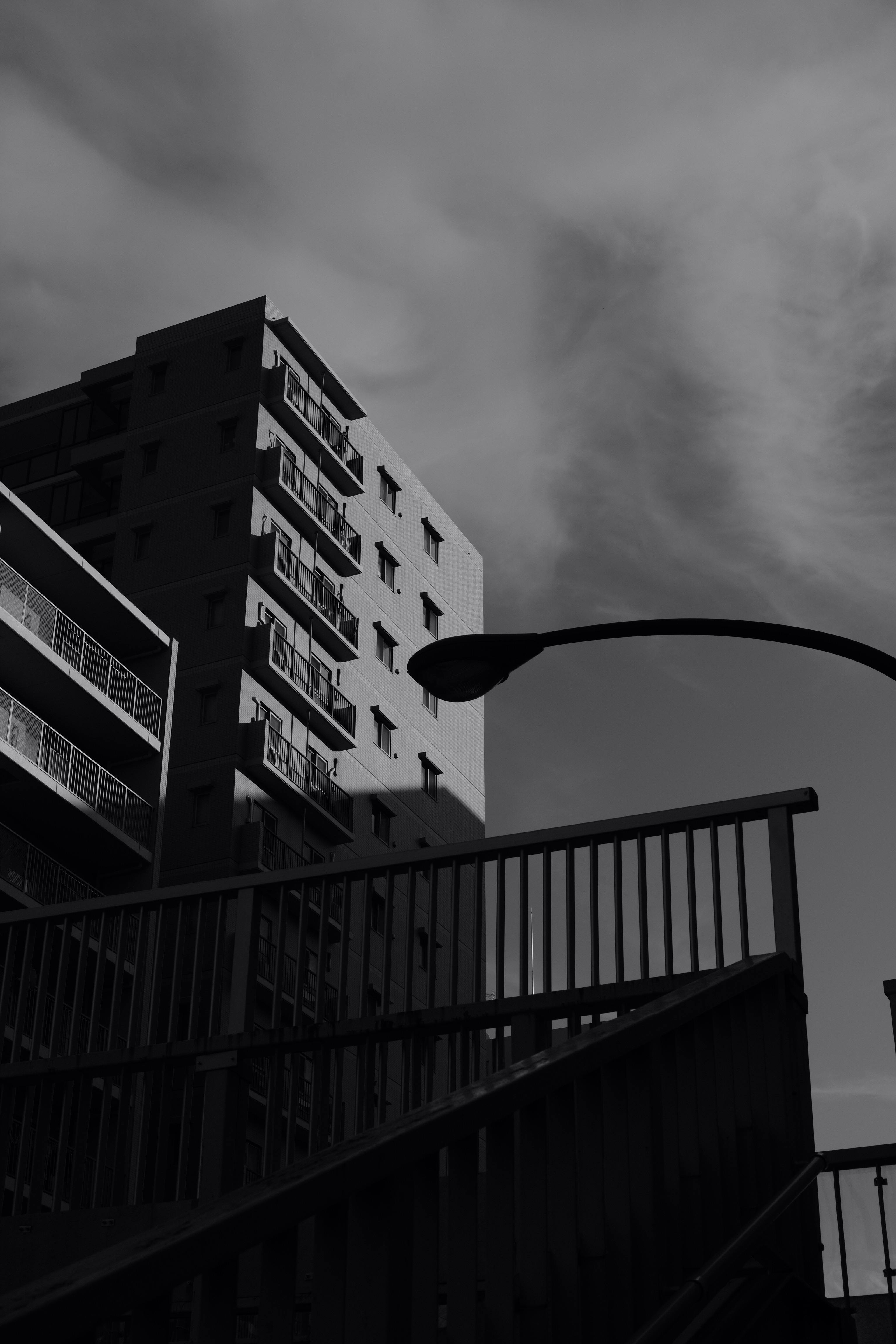 Grayscale Photo of a Street Light · Free Stock Photo