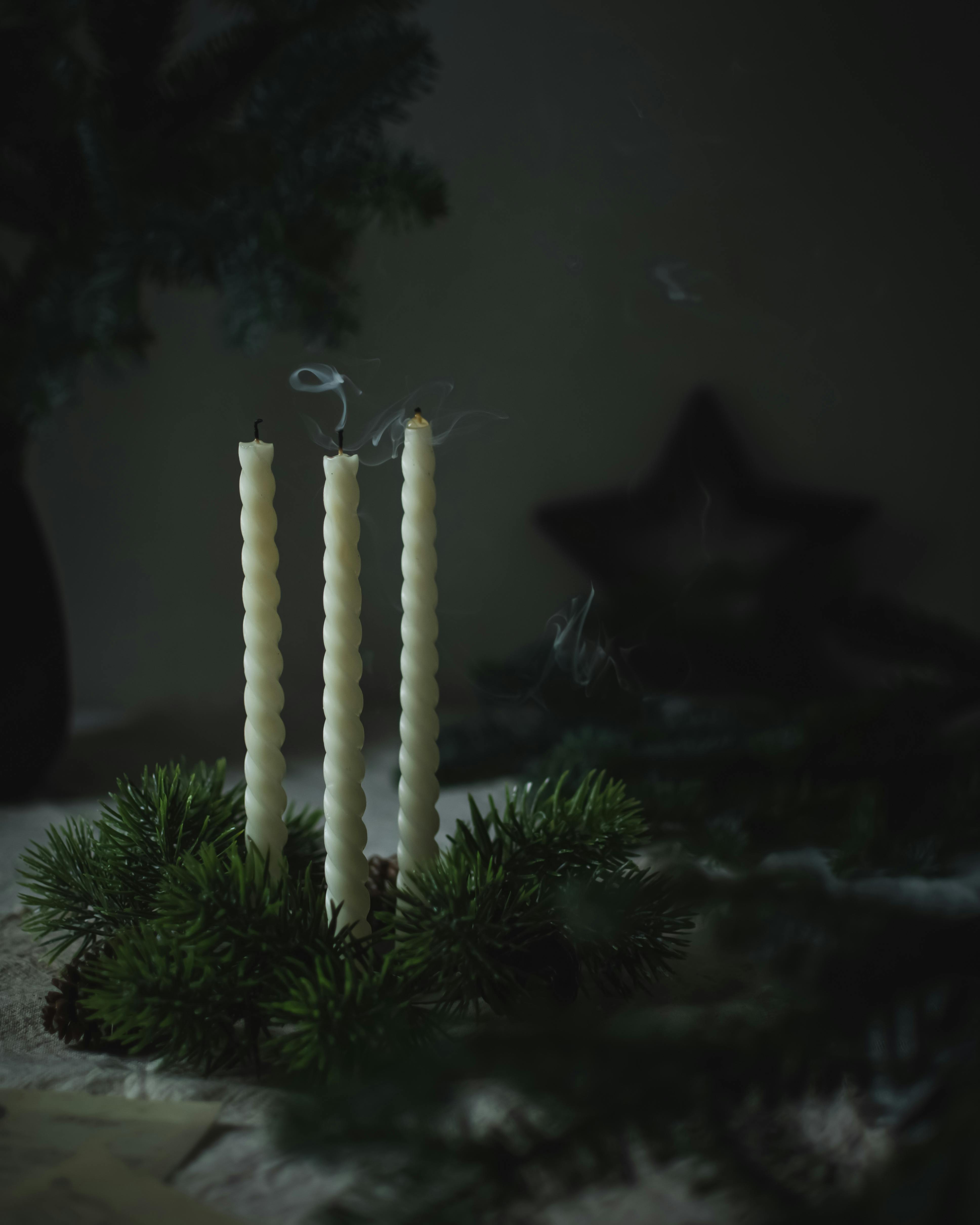 A Close-Up Shot of a Burnt Out Candle · Free Stock Photo