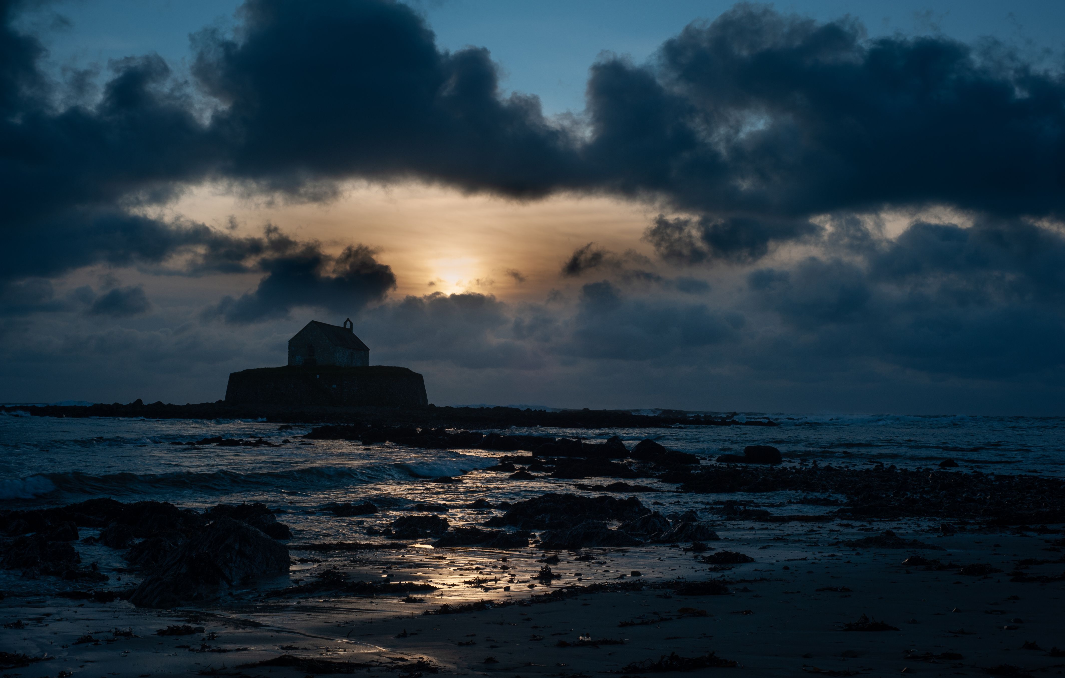 Elegant Church on Seashore · Free Stock Photo