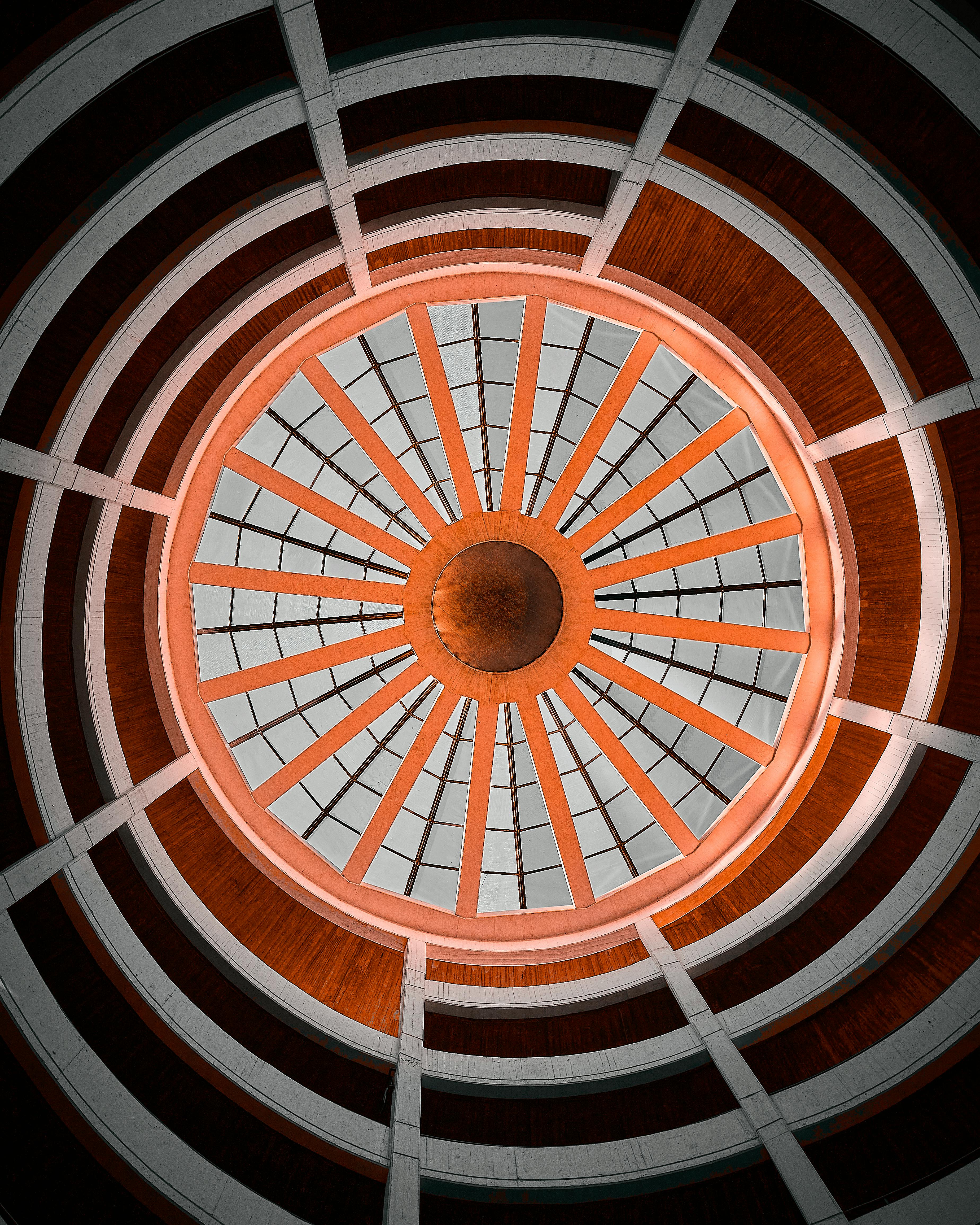 Round Colorful Ceiling · Free Stock Photo