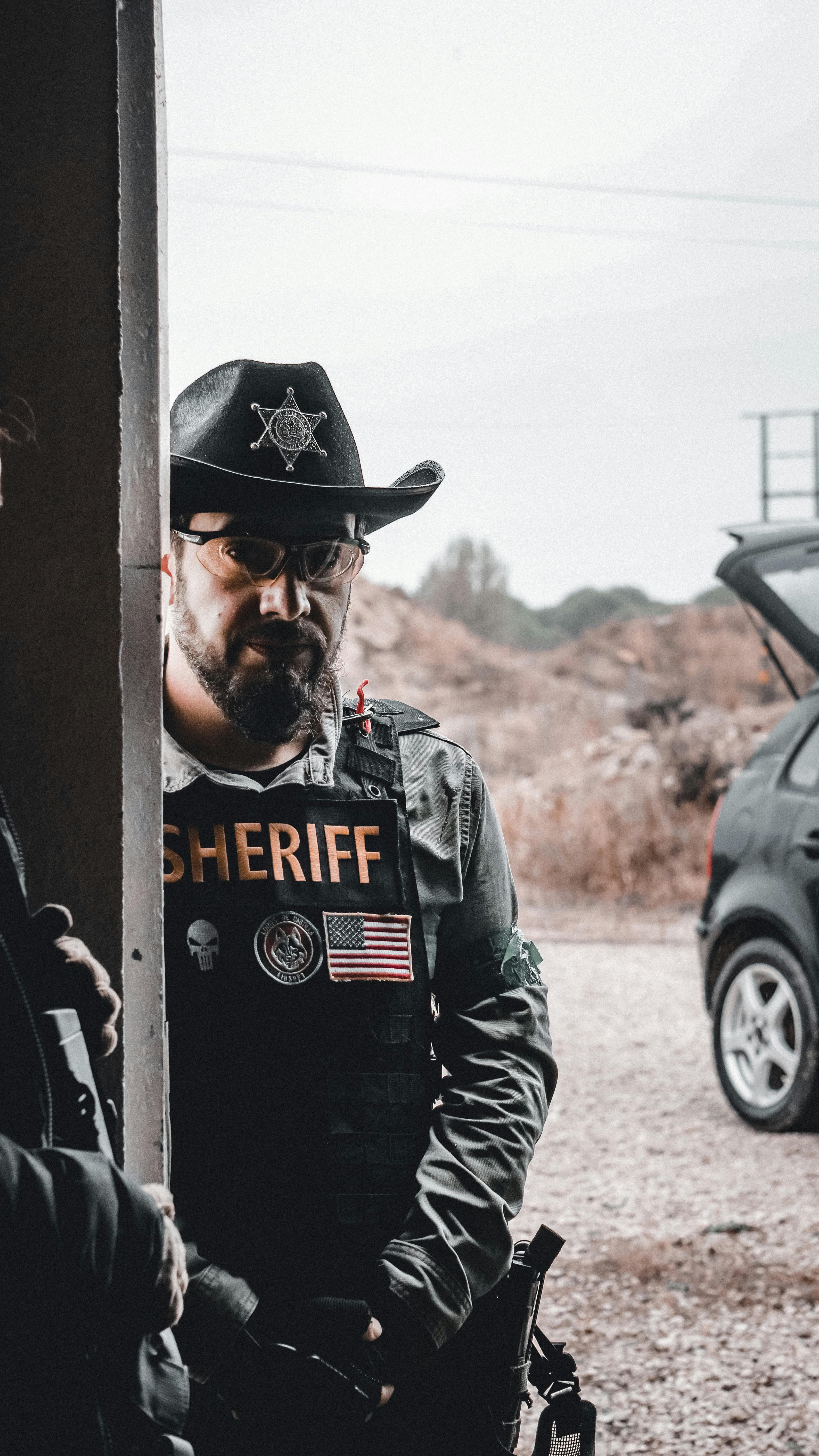 Men in Brown Police Uniform · Free Stock Photo