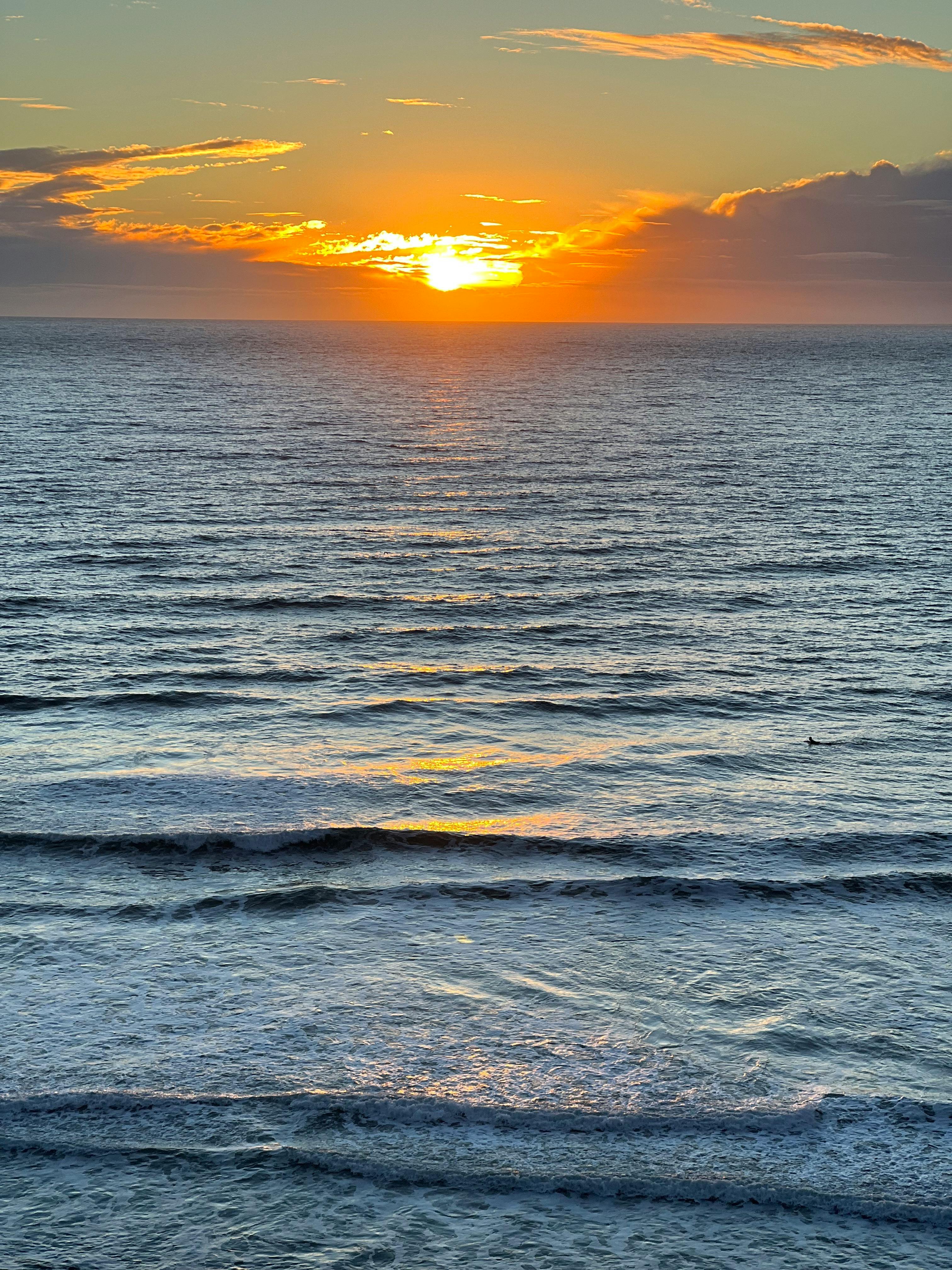 Sea Shore at Sunset · Free Stock Photo