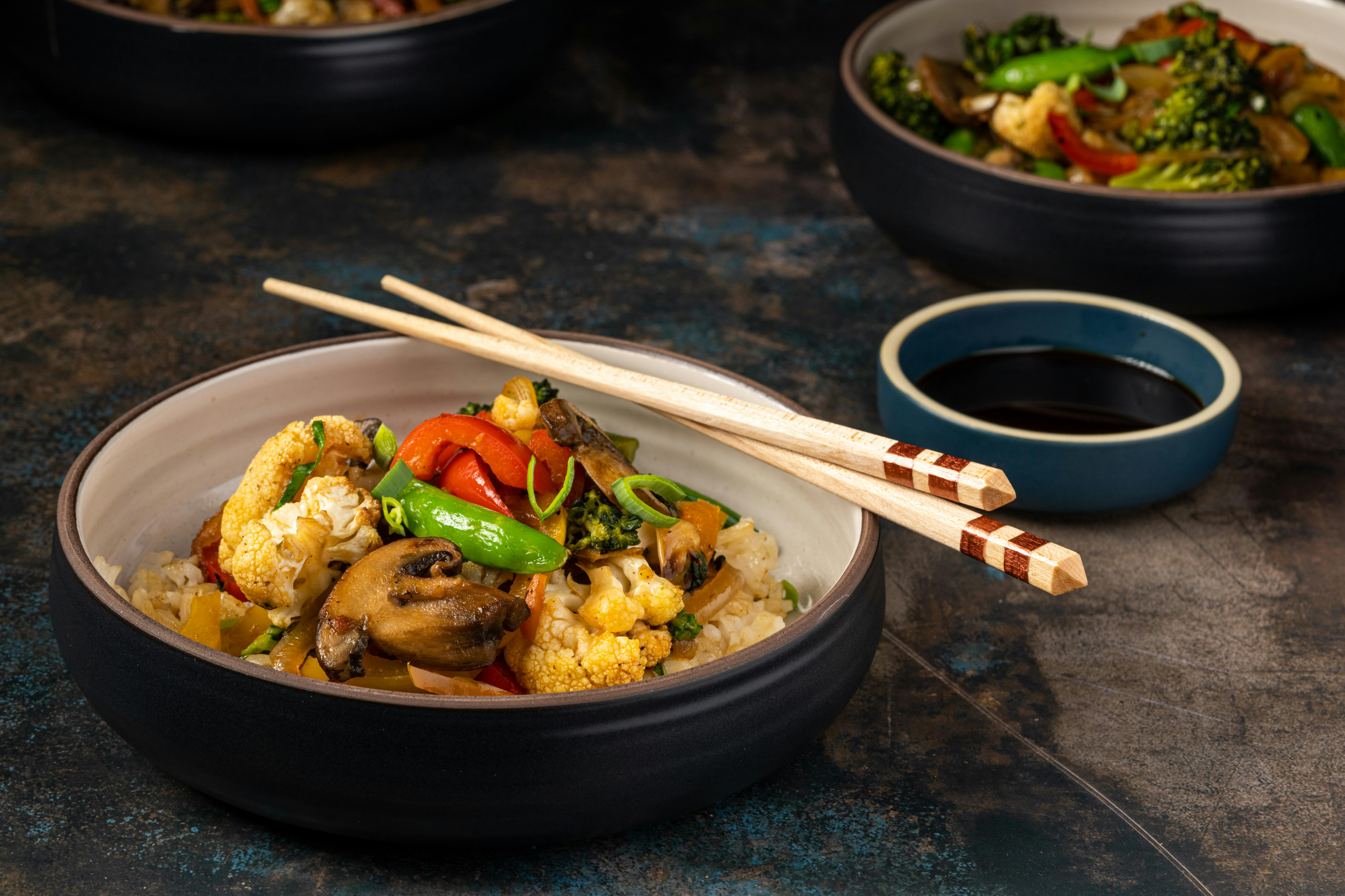 Colourful Mix of Vegetables and Fruit · Free Stock Photo