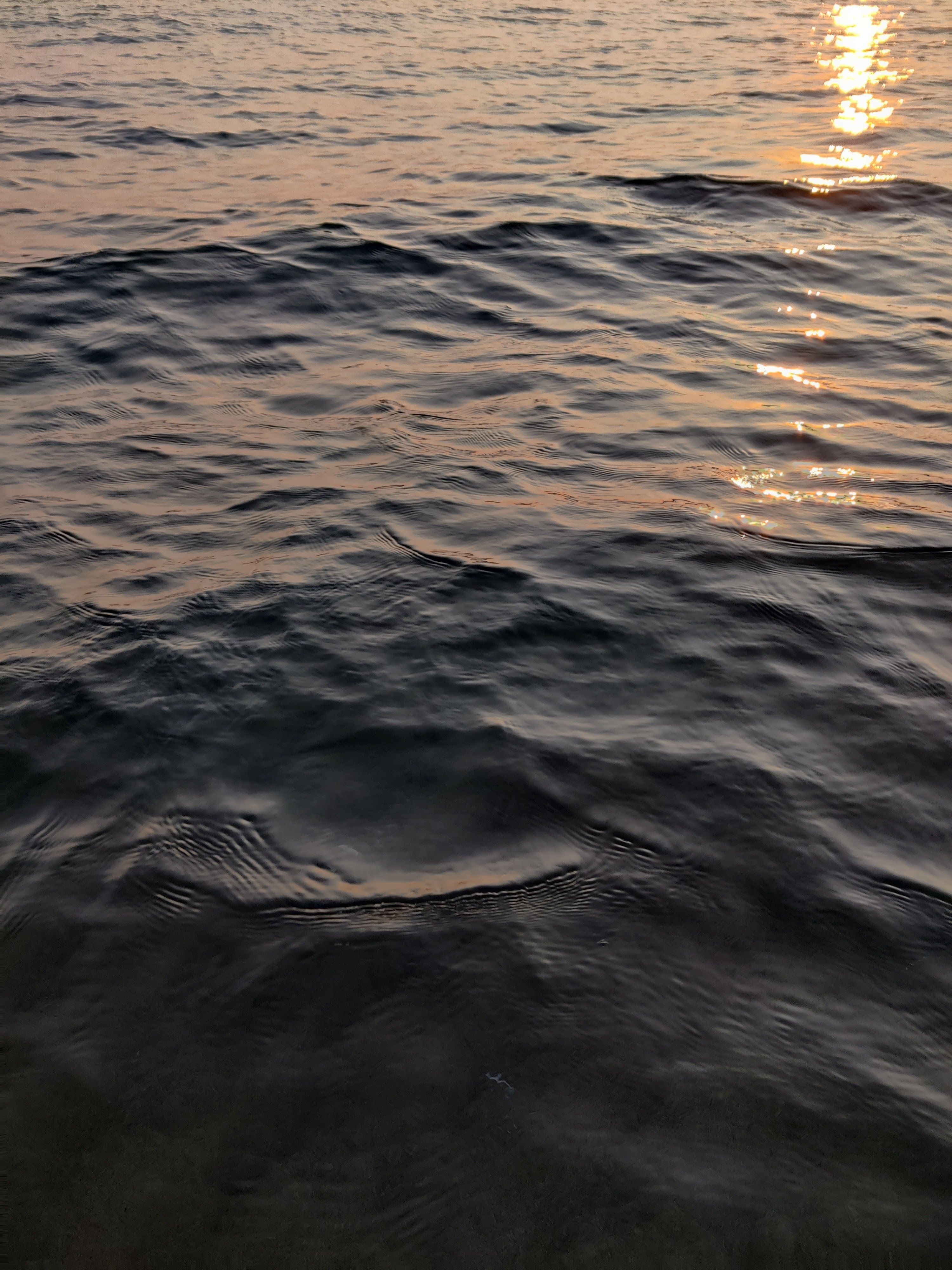 Dark Ocean Surface · Free Stock Photo
