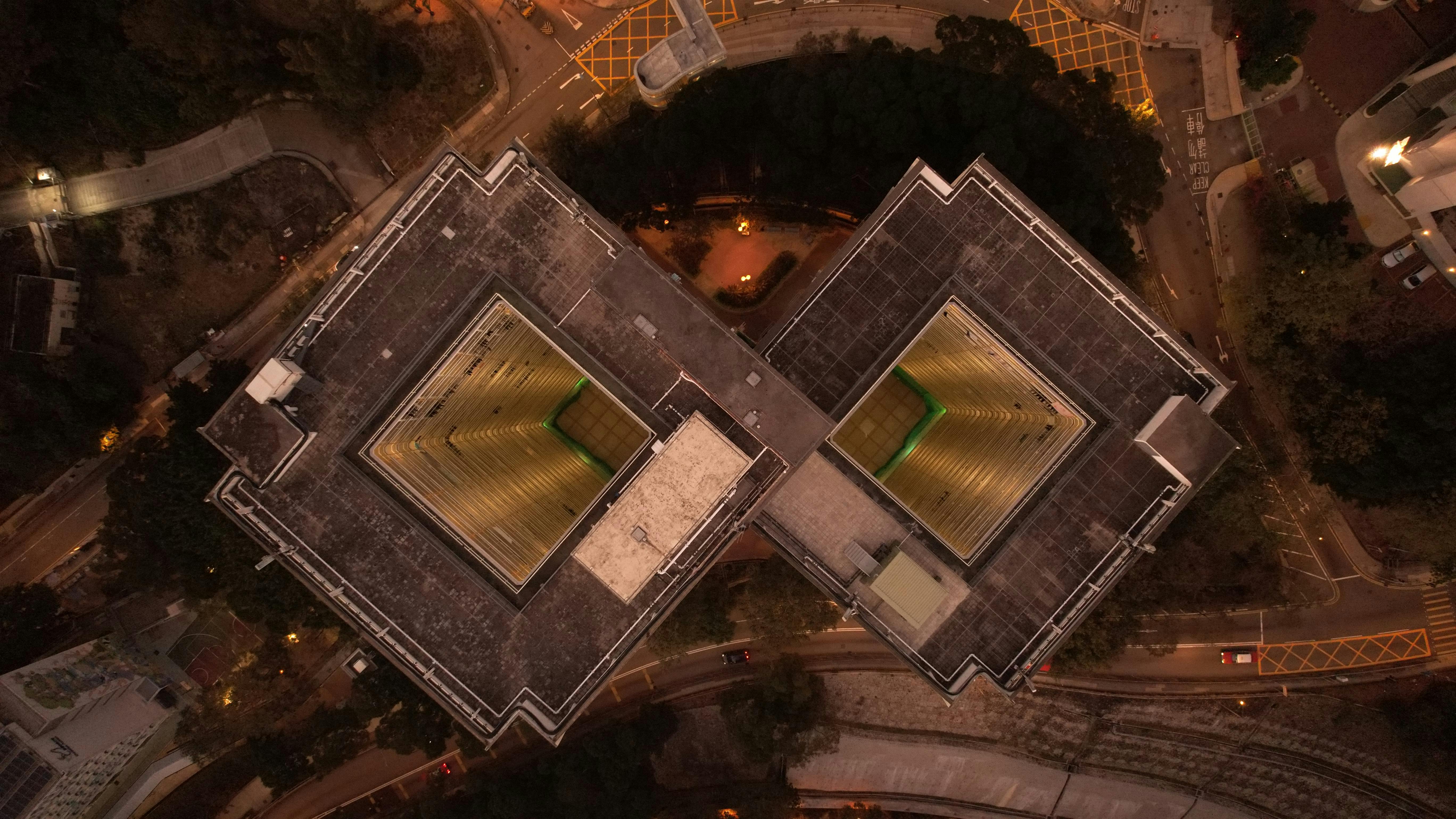 Top View of Buildings · Free Stock Photo