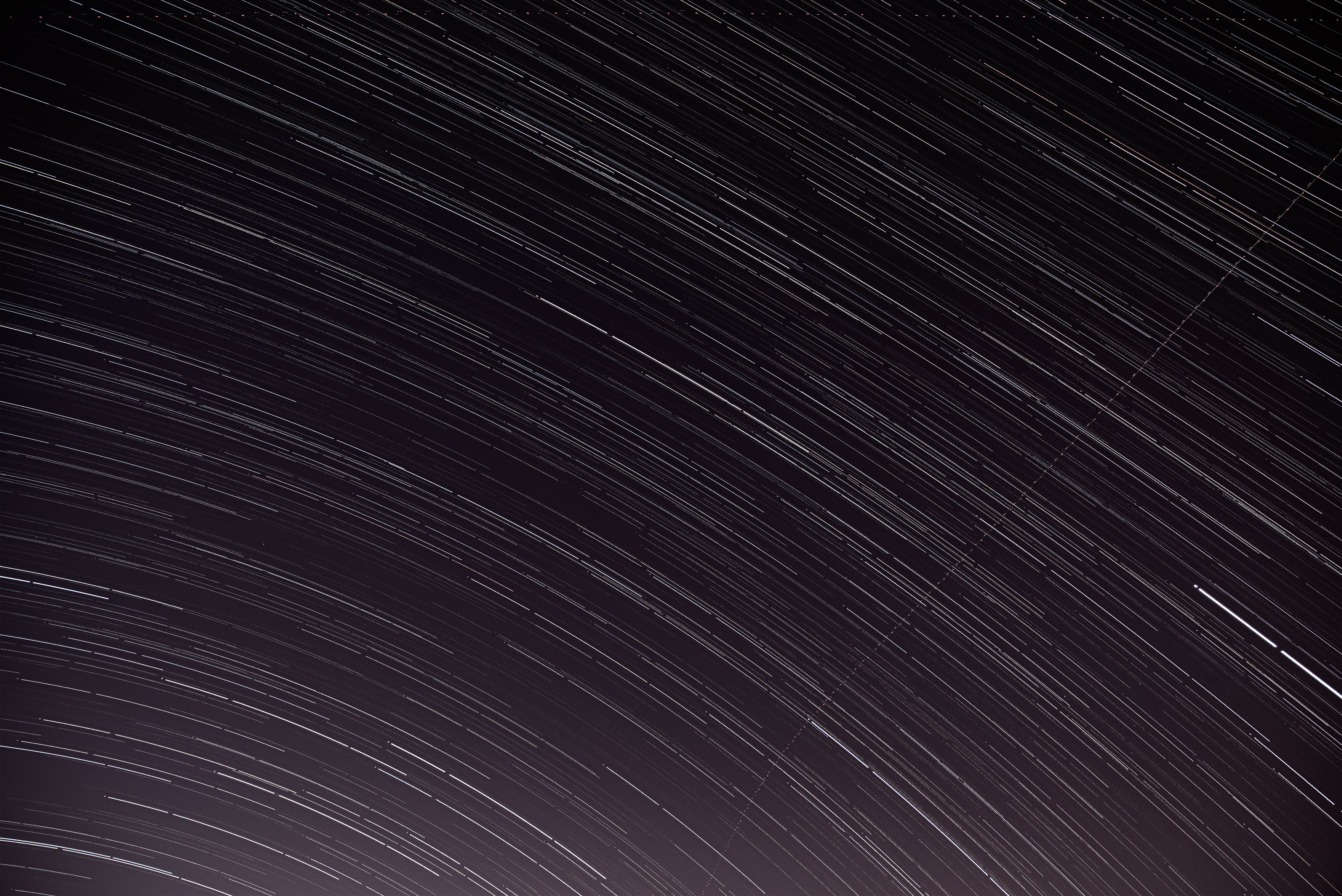 Motion Blur Photography of a Starry Night Sky · Free Stock Photo