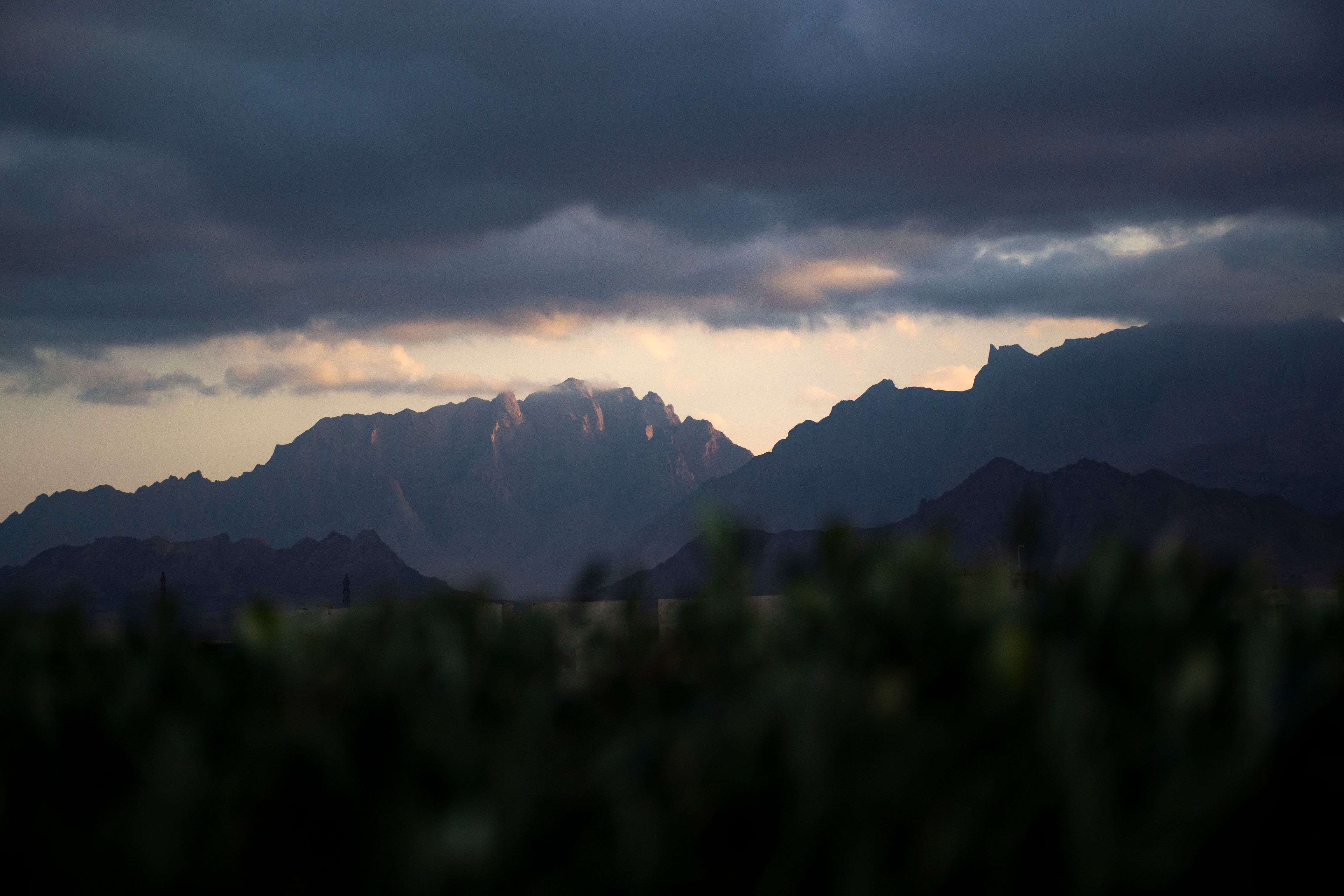 Rocky Mountains and Dramatic Sky with Overcast · Free Stock Photo