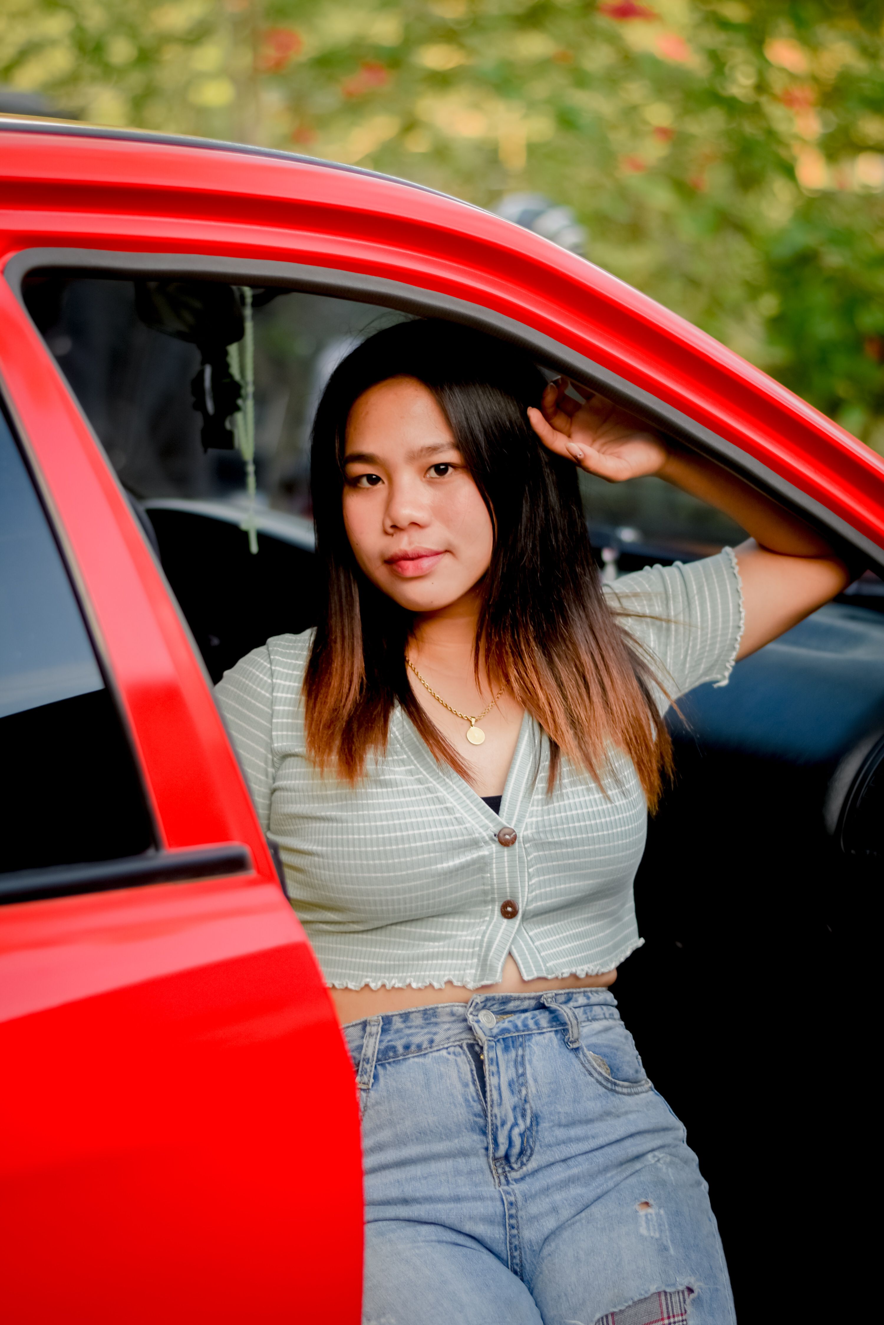 Hand Waving from Car in Darkness · Free Stock Photo