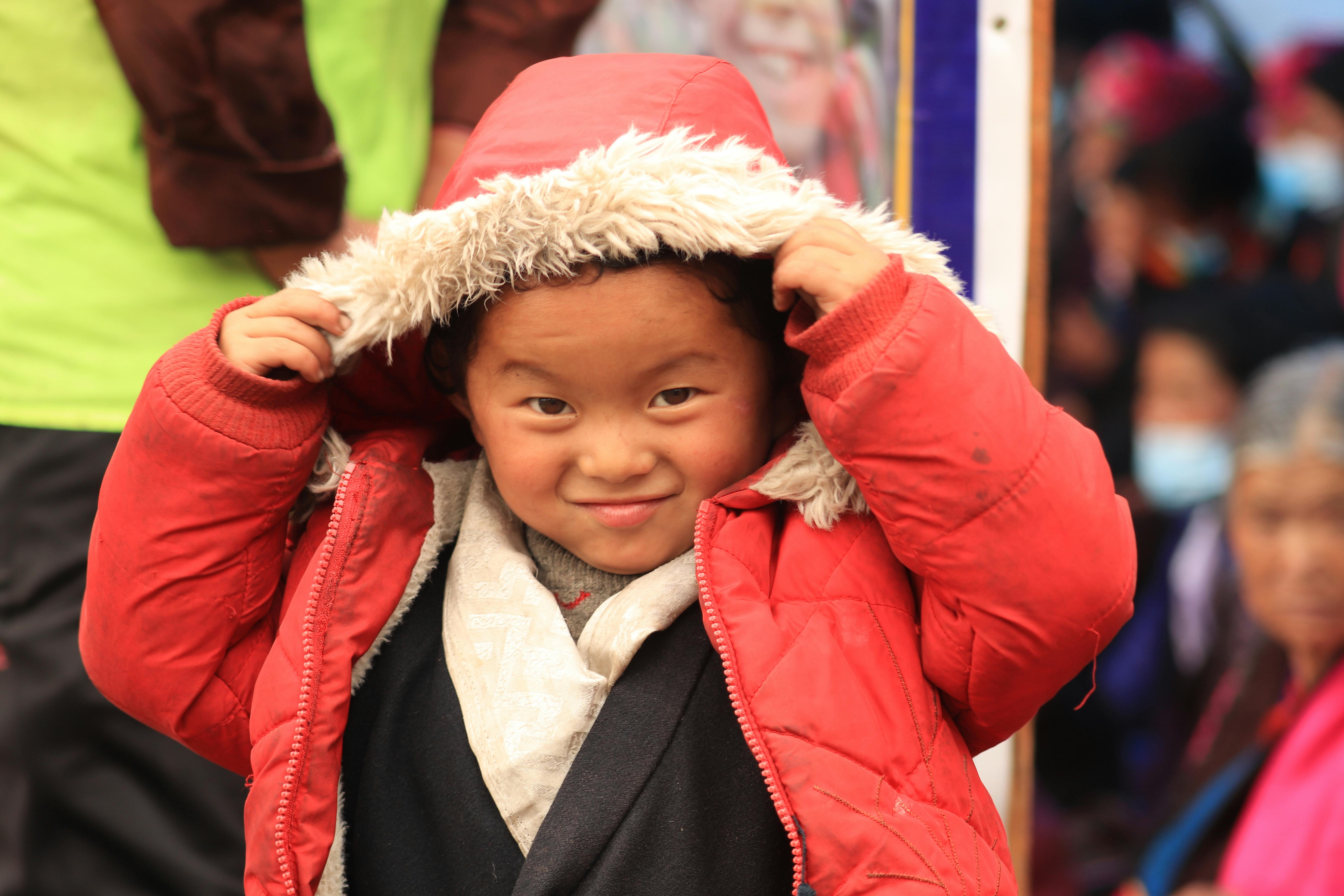 Boy Wearing Red Jacket · Free Stock Photo