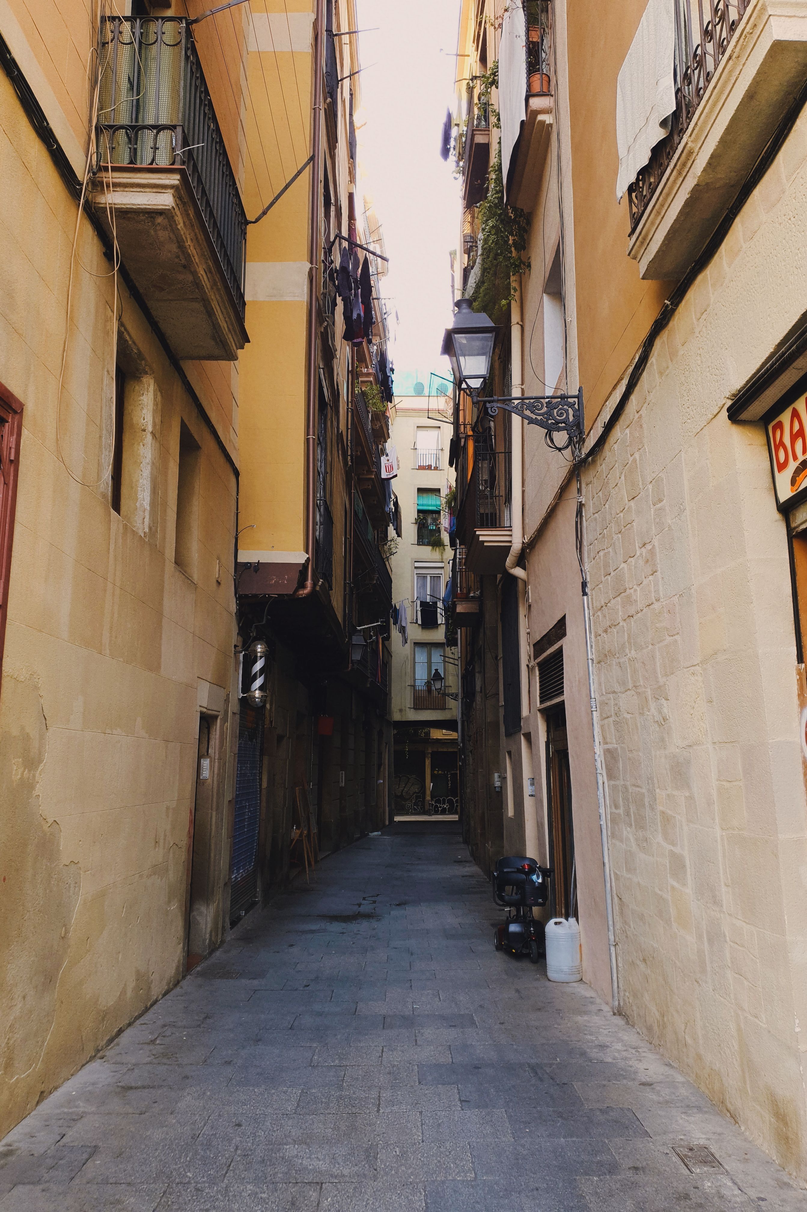 A Street between Stone Houses · Free Stock Photo