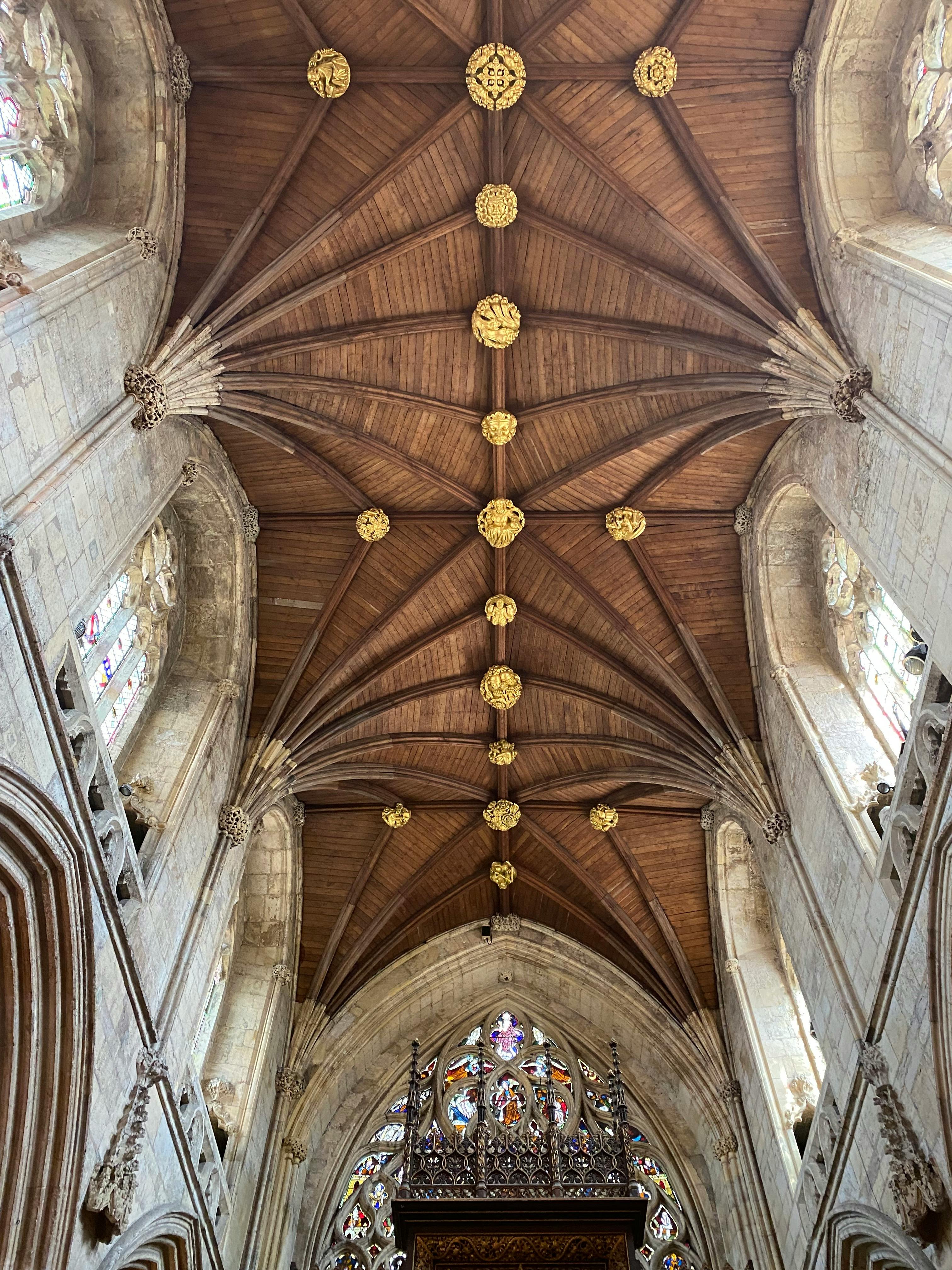 Photo of a Church Ceiling · Free Stock Photo
