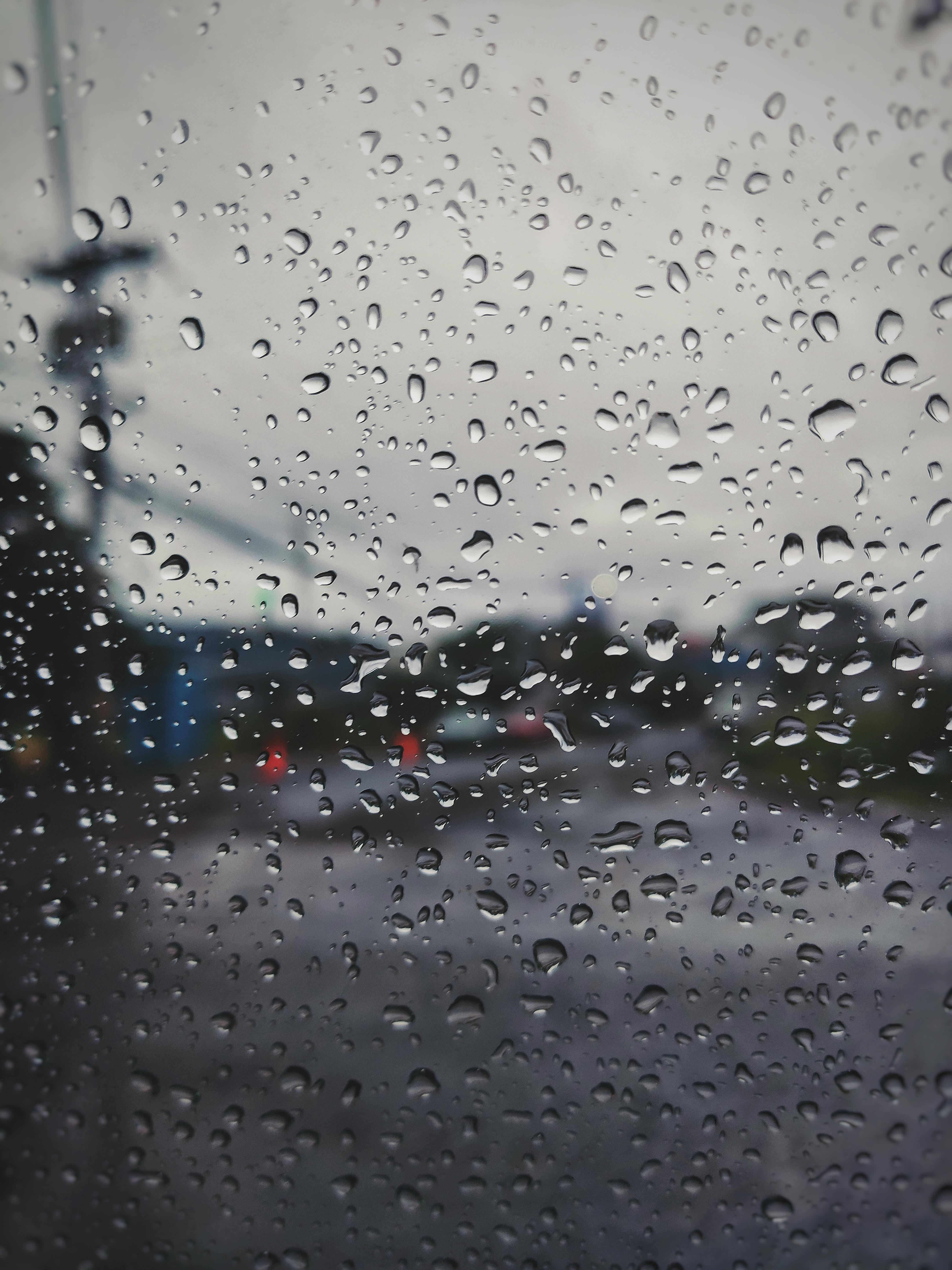 Water Droplets on Glass Window · Free Stock Photo
