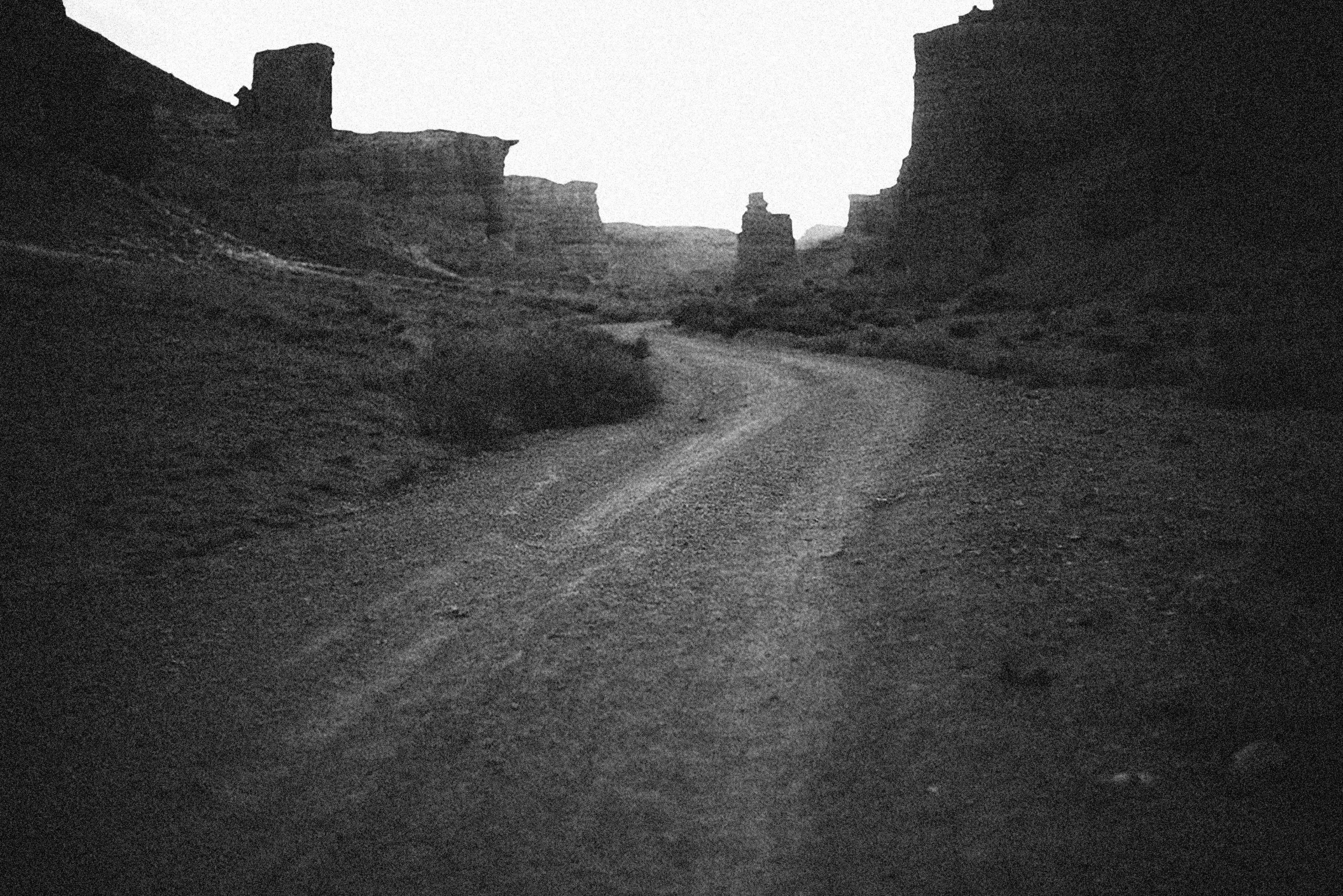 Dirt Road Between Rocks · Free Stock Photo