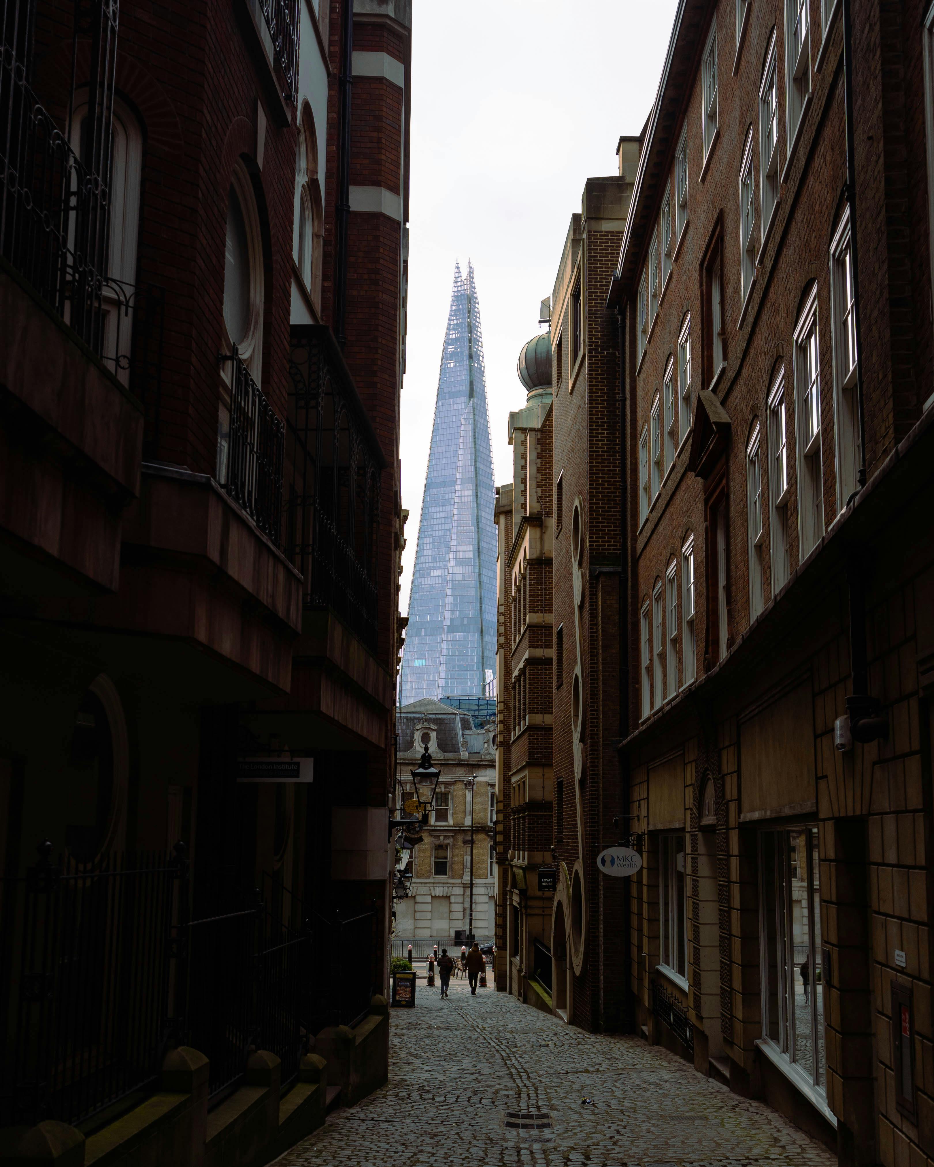 An Alley between Buildings · Free Stock Photo