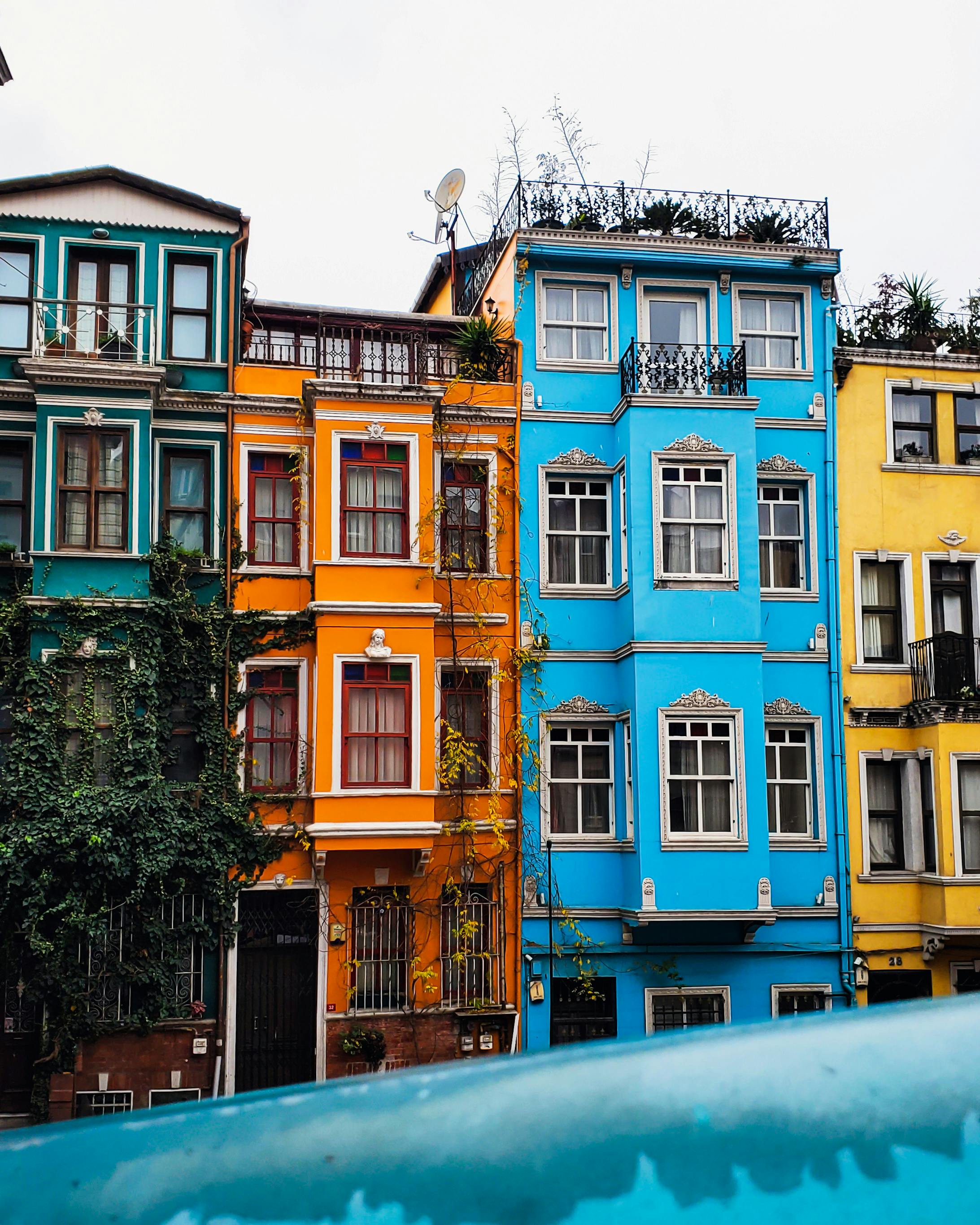 Colorful Old Buildings · Free Stock Photo