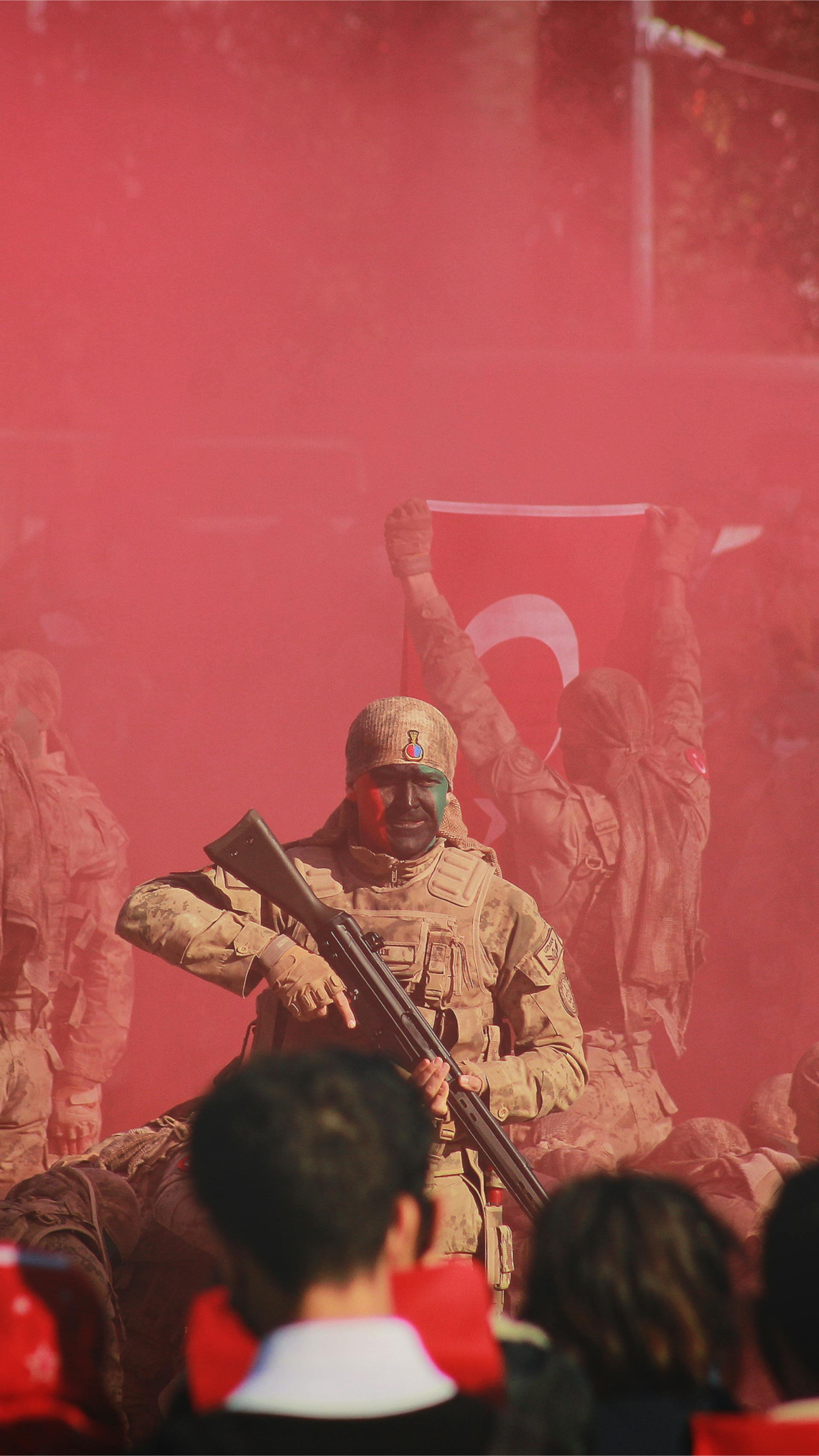 Photo of a Happy Man in Military Uniform · Free Stock Photo