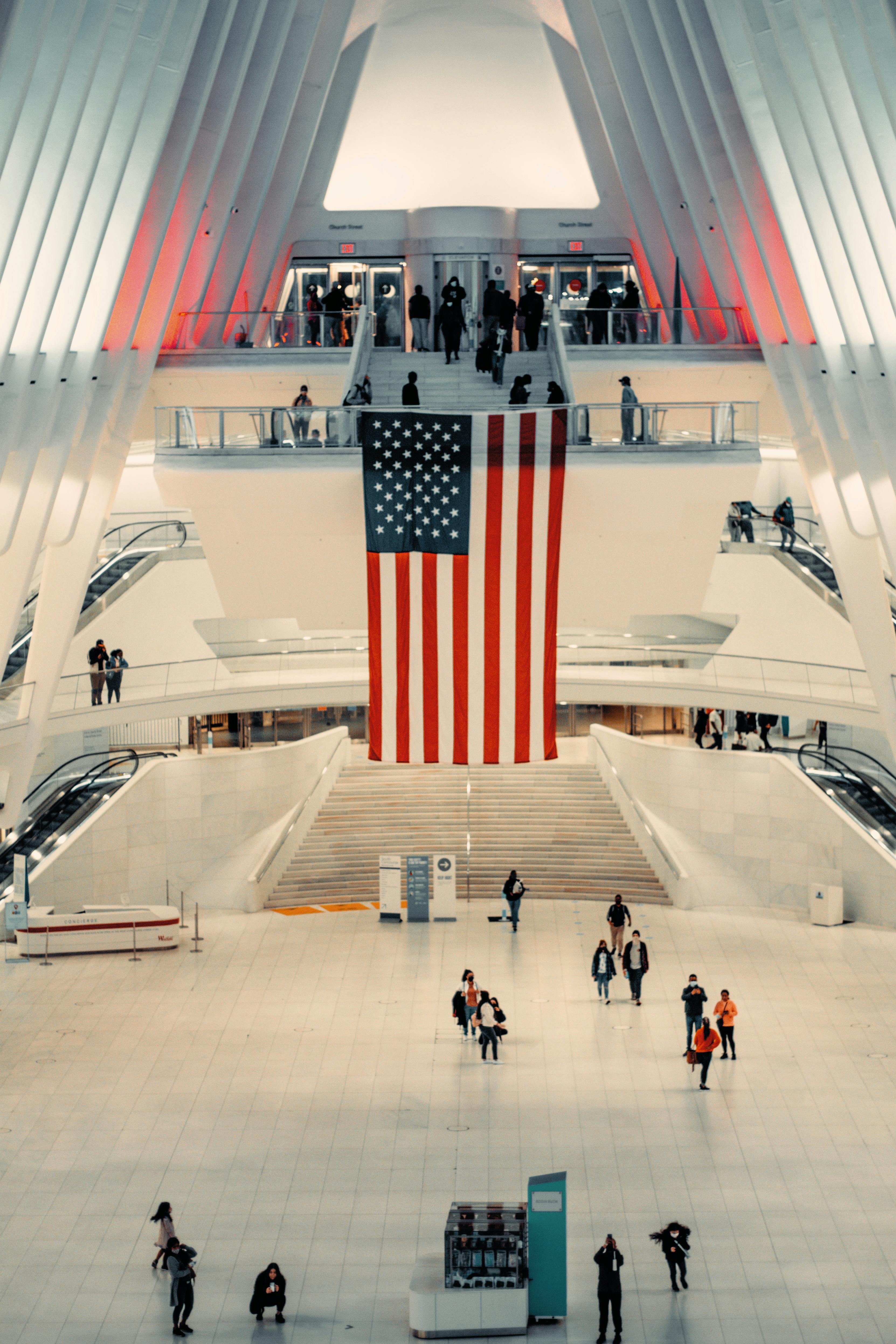 People Walking Inside the Building · Free Stock Photo