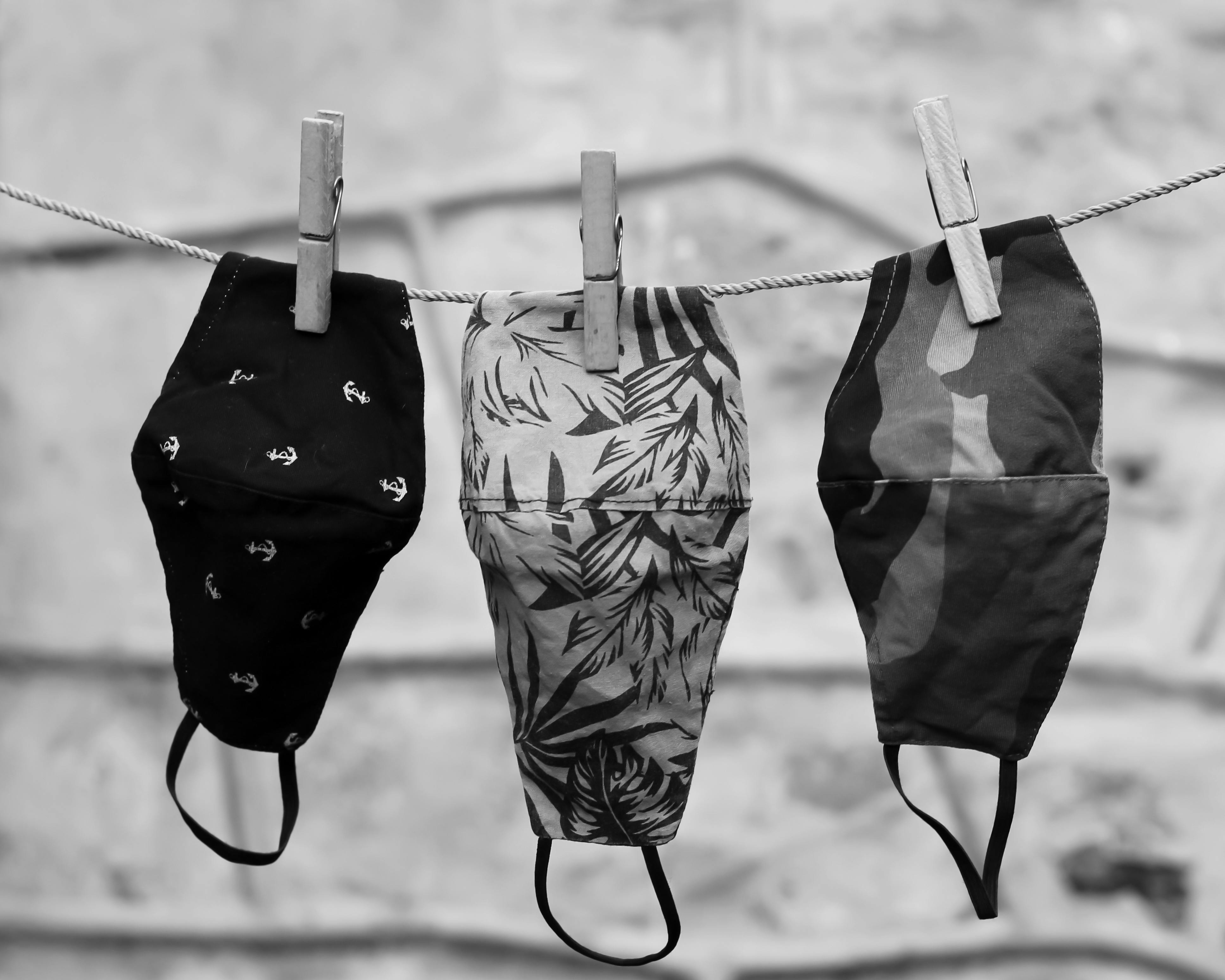 A Hanging Face Masks · Free Stock Photo