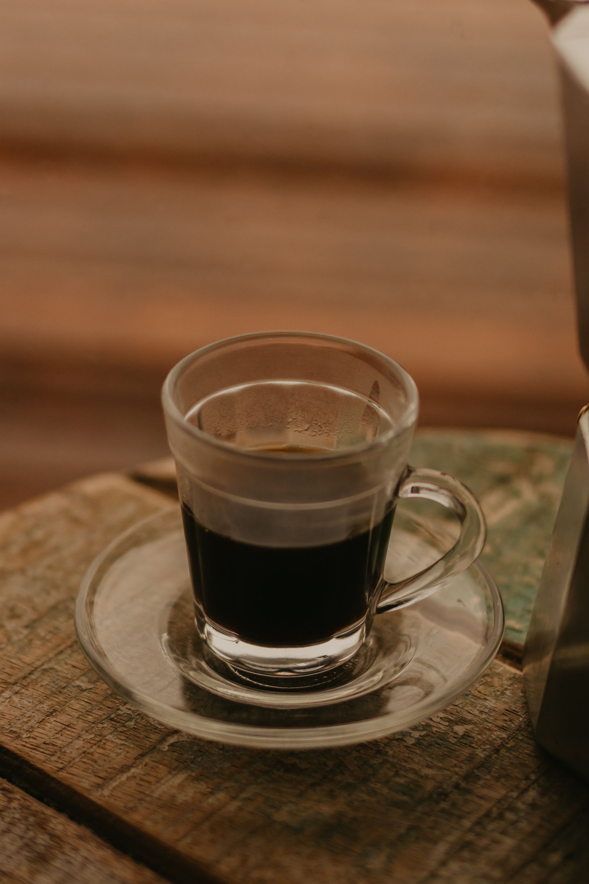 Pouring Coffee into Glass · Free Stock Photo