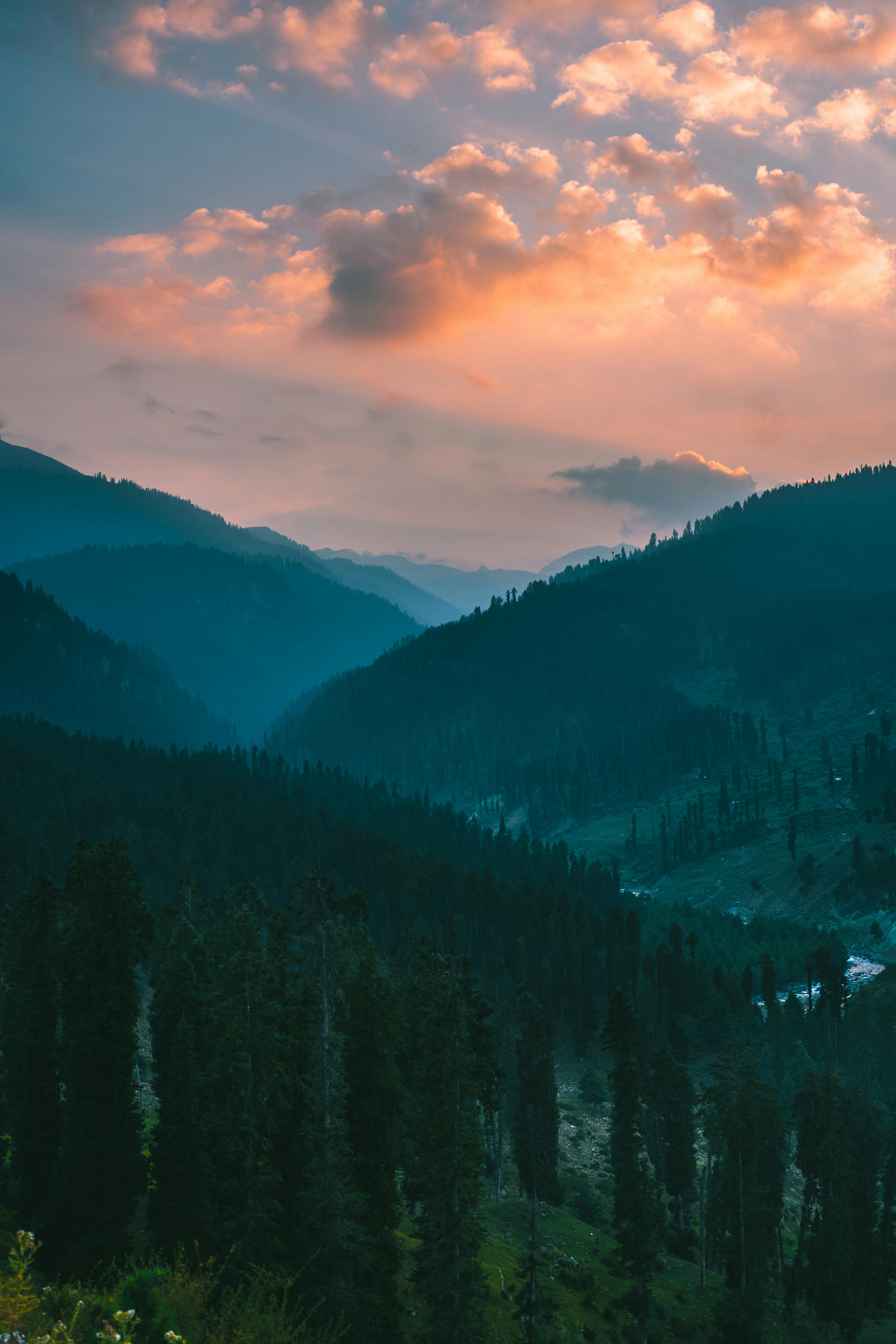 Scenic View of Landscape During Dusk · Free Stock Photo