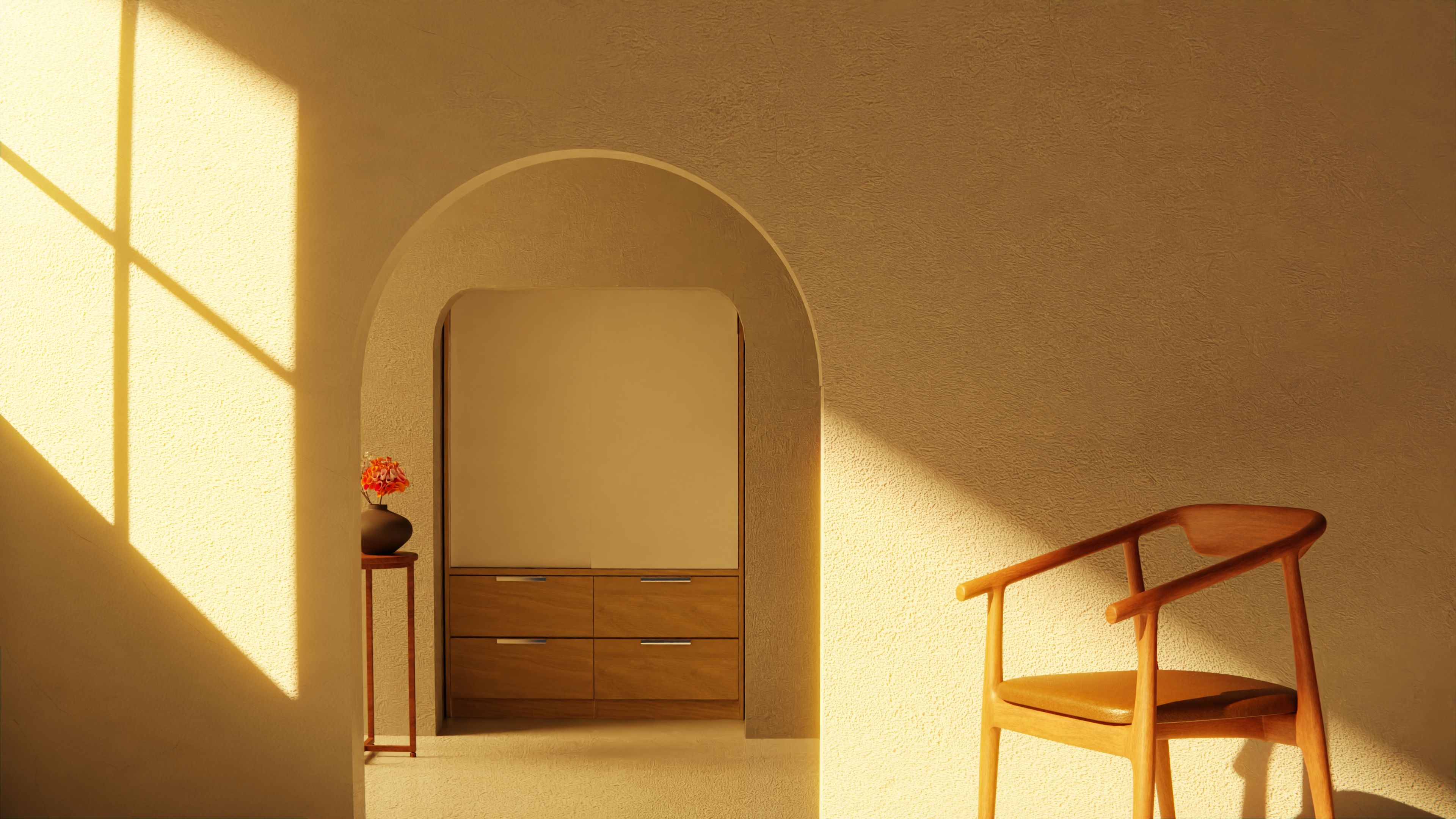 Wooden Interior of a Courthouse · Free Stock Photo