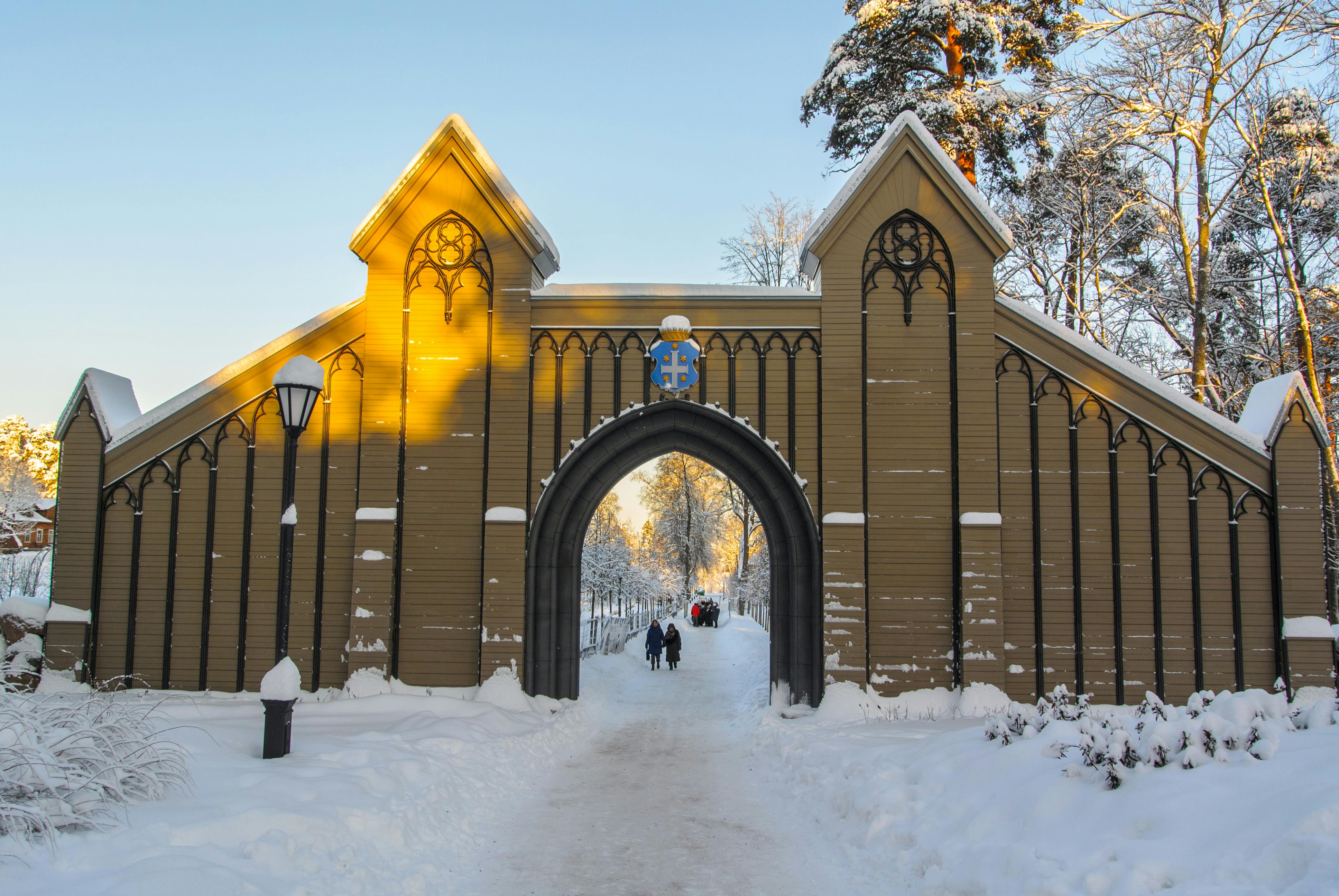 Photo of a Gate in Winter · Free Stock Photo