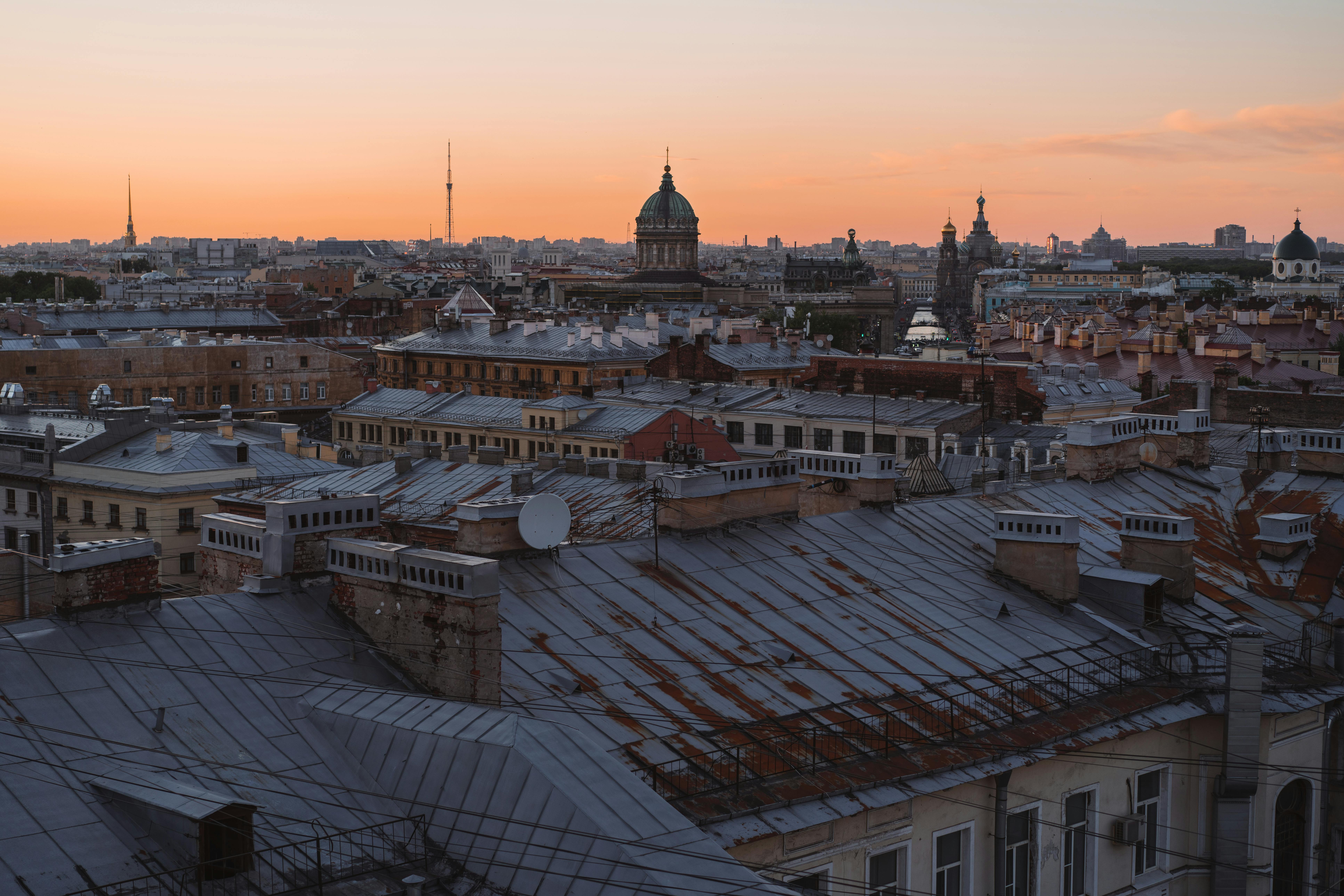 Old Town Rooftops · Free Stock Photo
