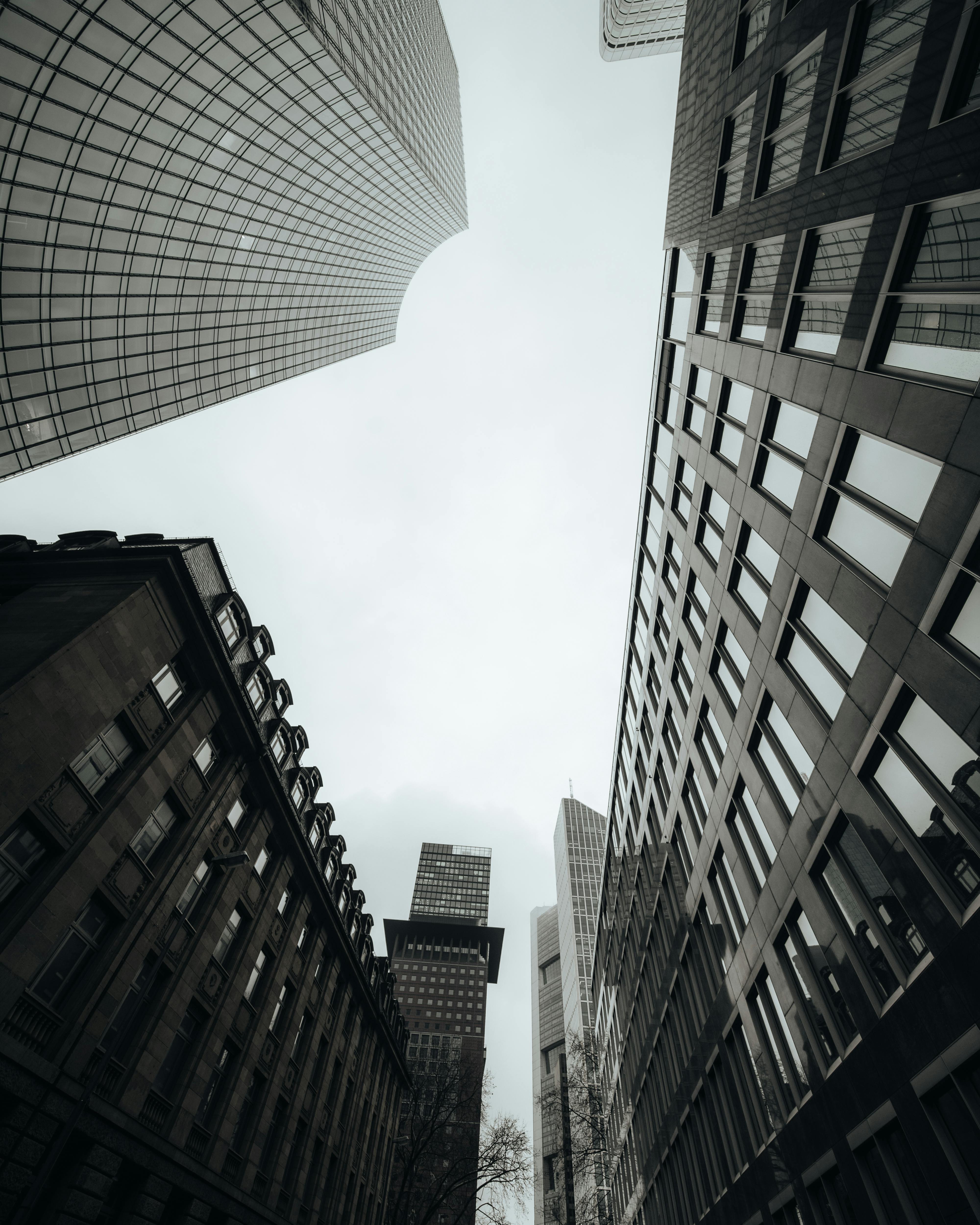 Low Angle Photography of High Rise Buildings · Free Stock Photo