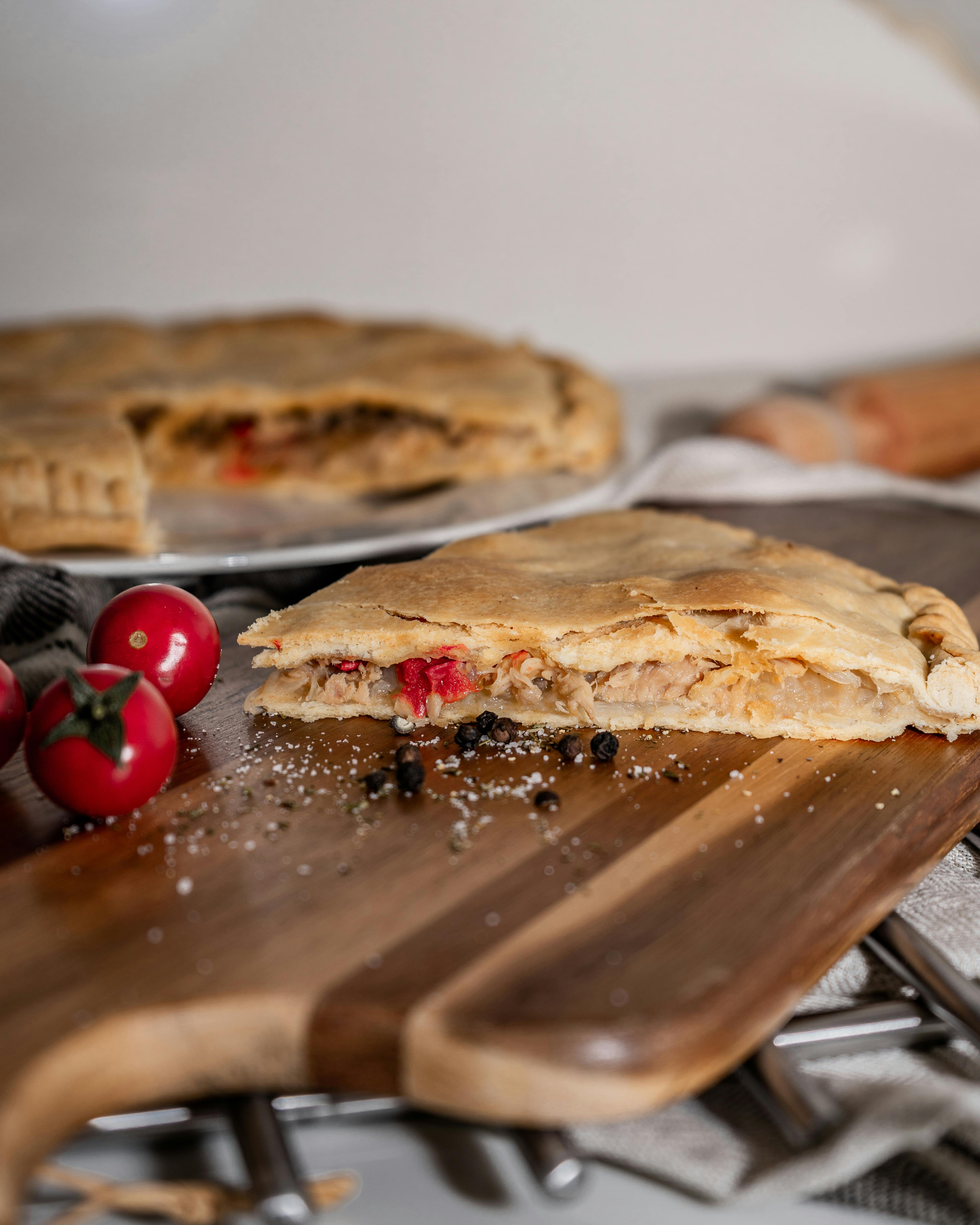 Sliced Bread with Fillings on Brown Wooden Chopping Board · Free Stock ...
