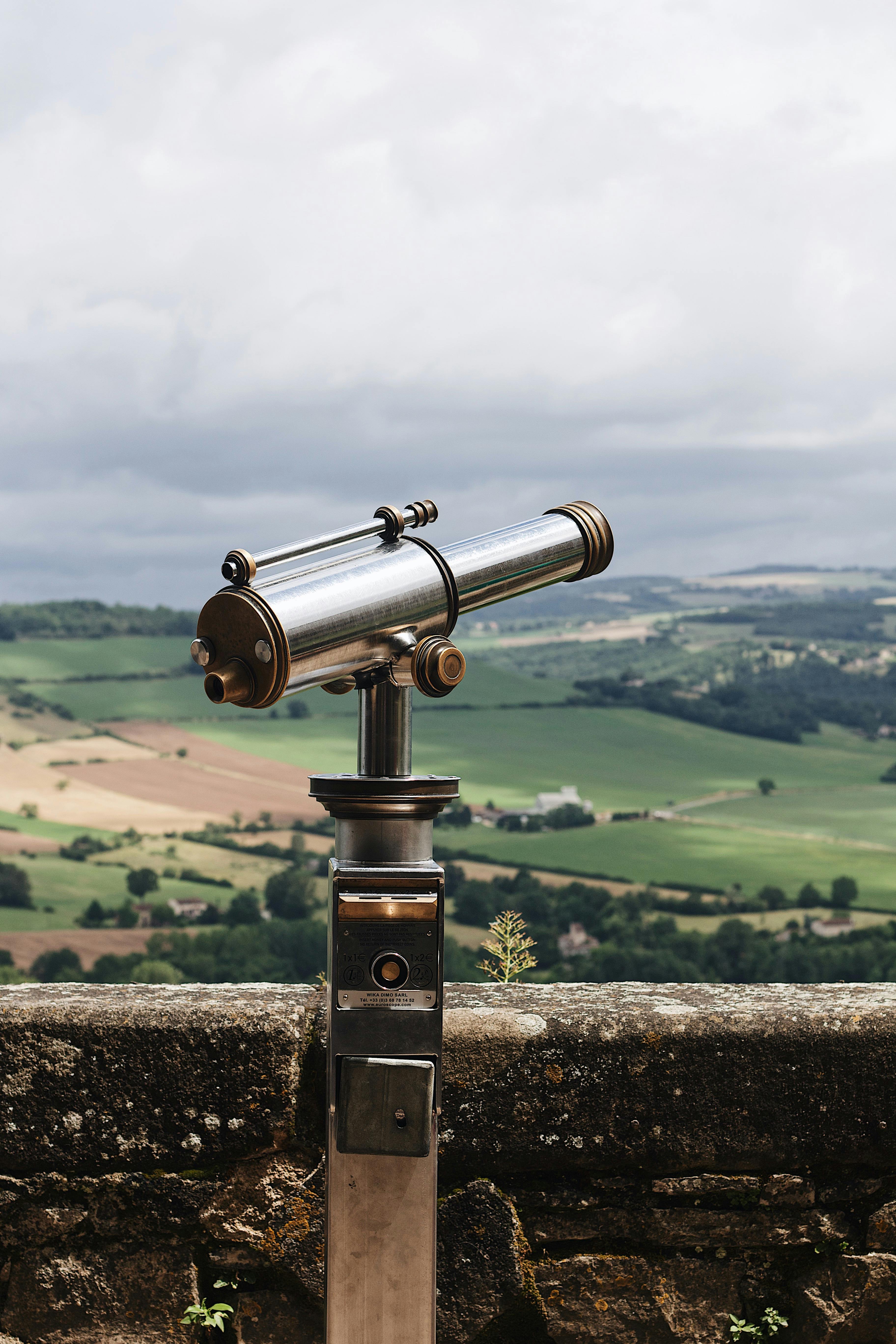 Telescope on a Terrace · Free Stock Photo