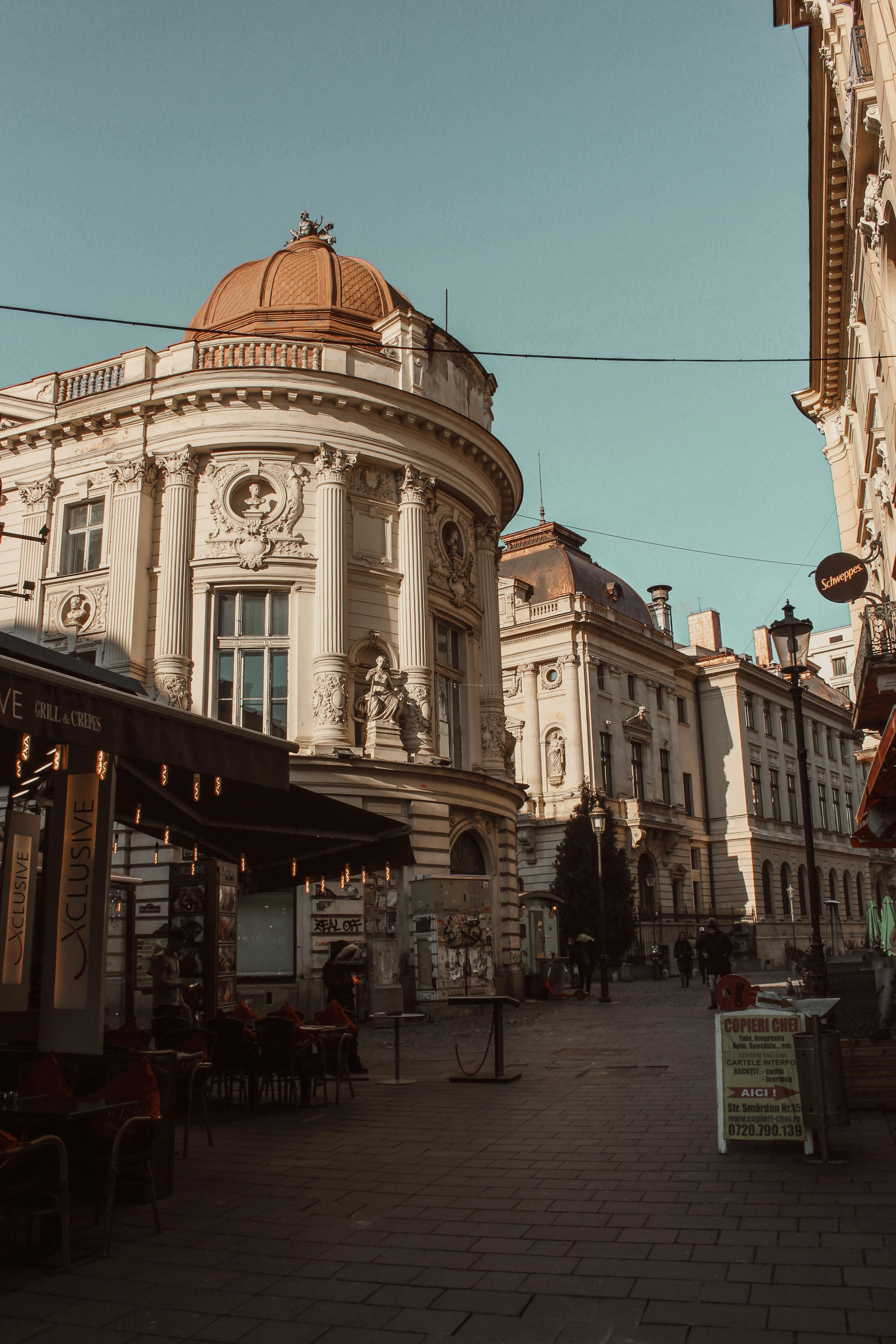 Historical Landmark Buildings in Bucharest Romania · Free Stock Photo