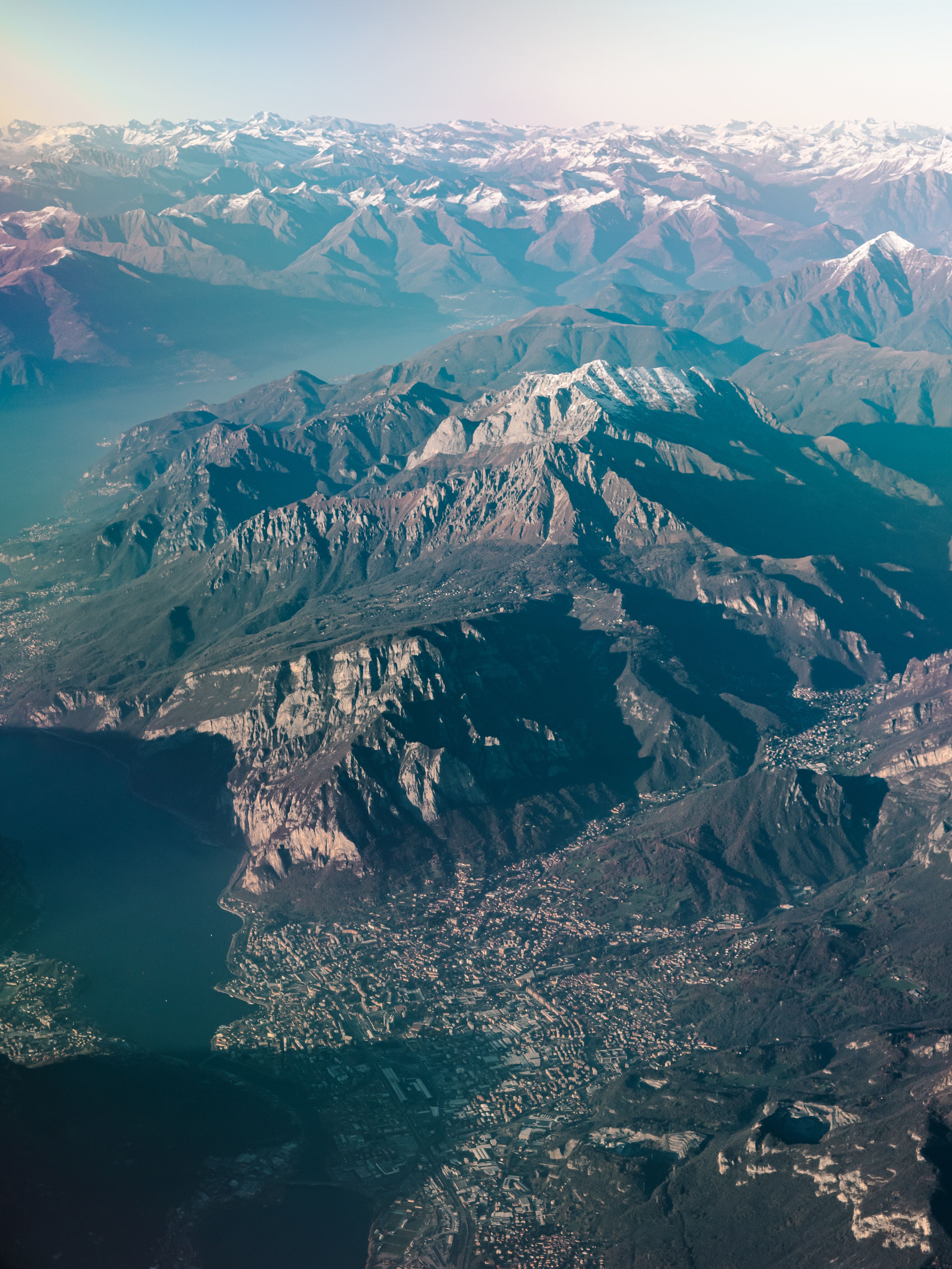 Aerial Photography of Mountain Ranges · Free Stock Photo